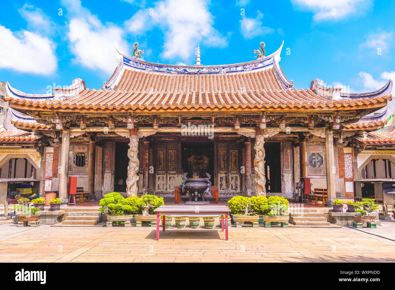 Lungshan temple in Lukang, Taiwan Stock Photo - Alamy