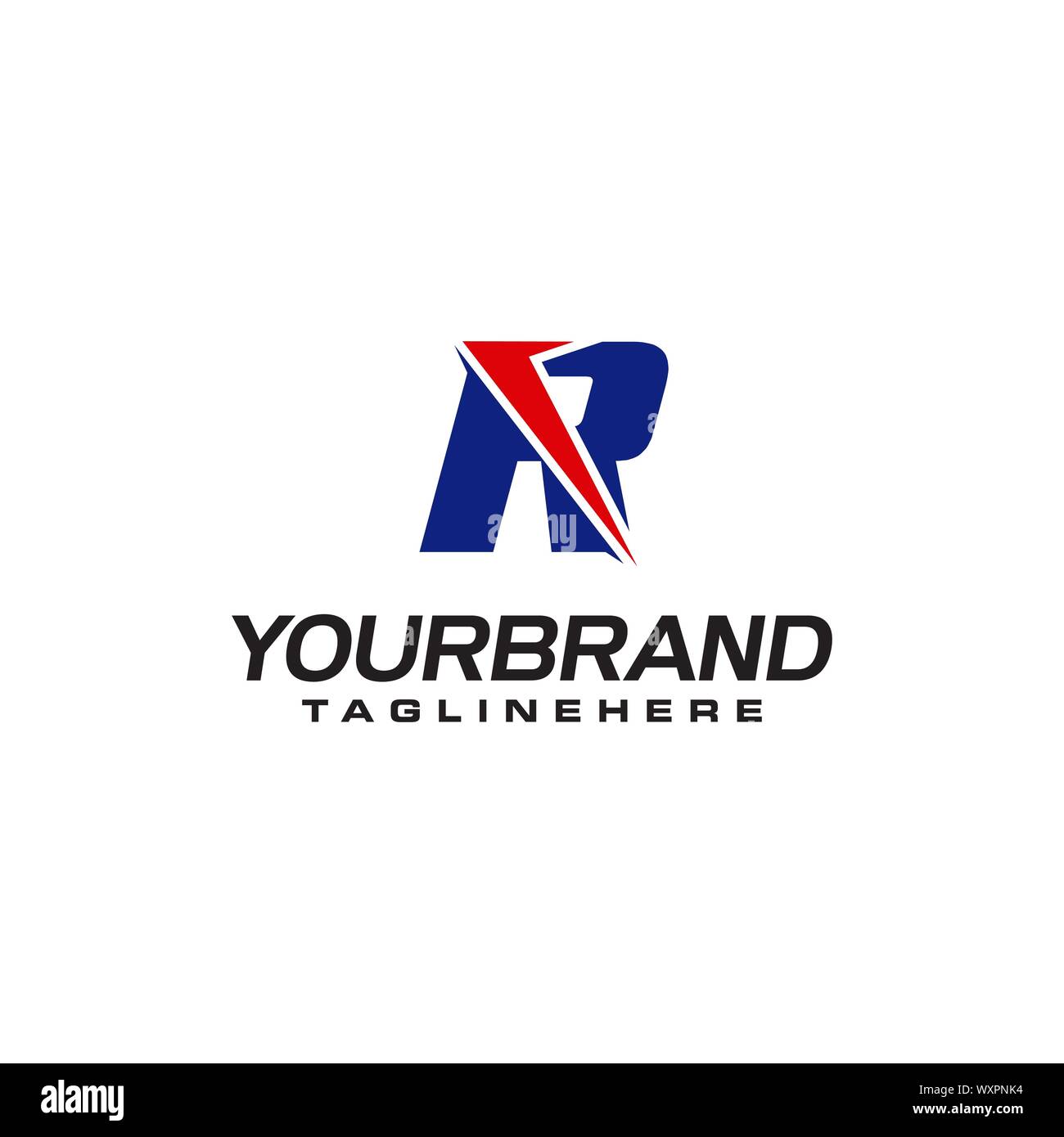 unique logo that forms the letter R matches your company. logo ...