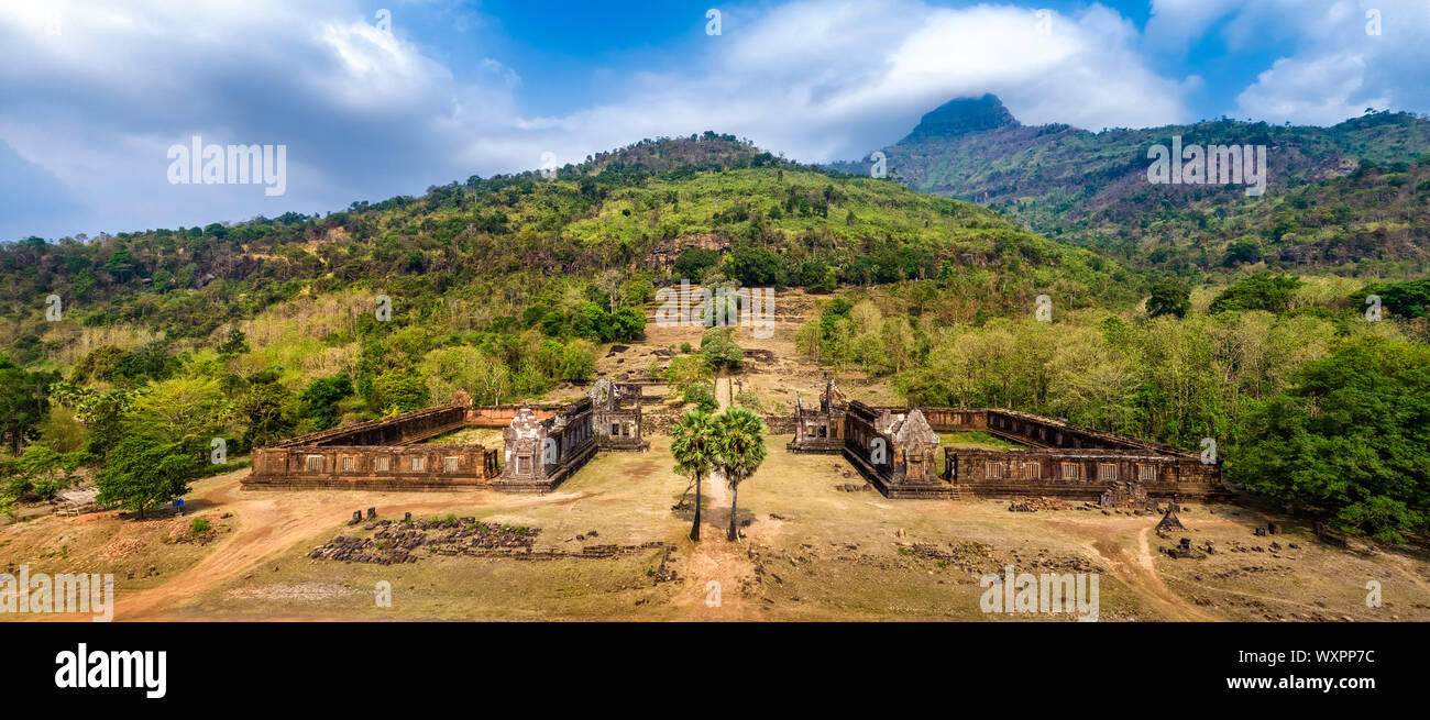 Wat Phou is a relic of a Khmer temple complex in southern Laos. Wat ...