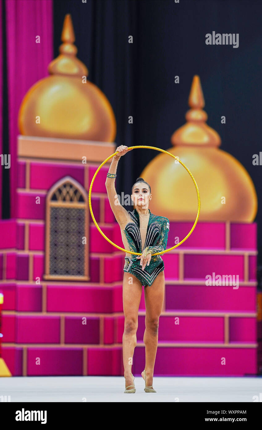 Baku, Azerbaijan. 17th Sep, 2019. Fanni Pigniczki of Hungary during the ...