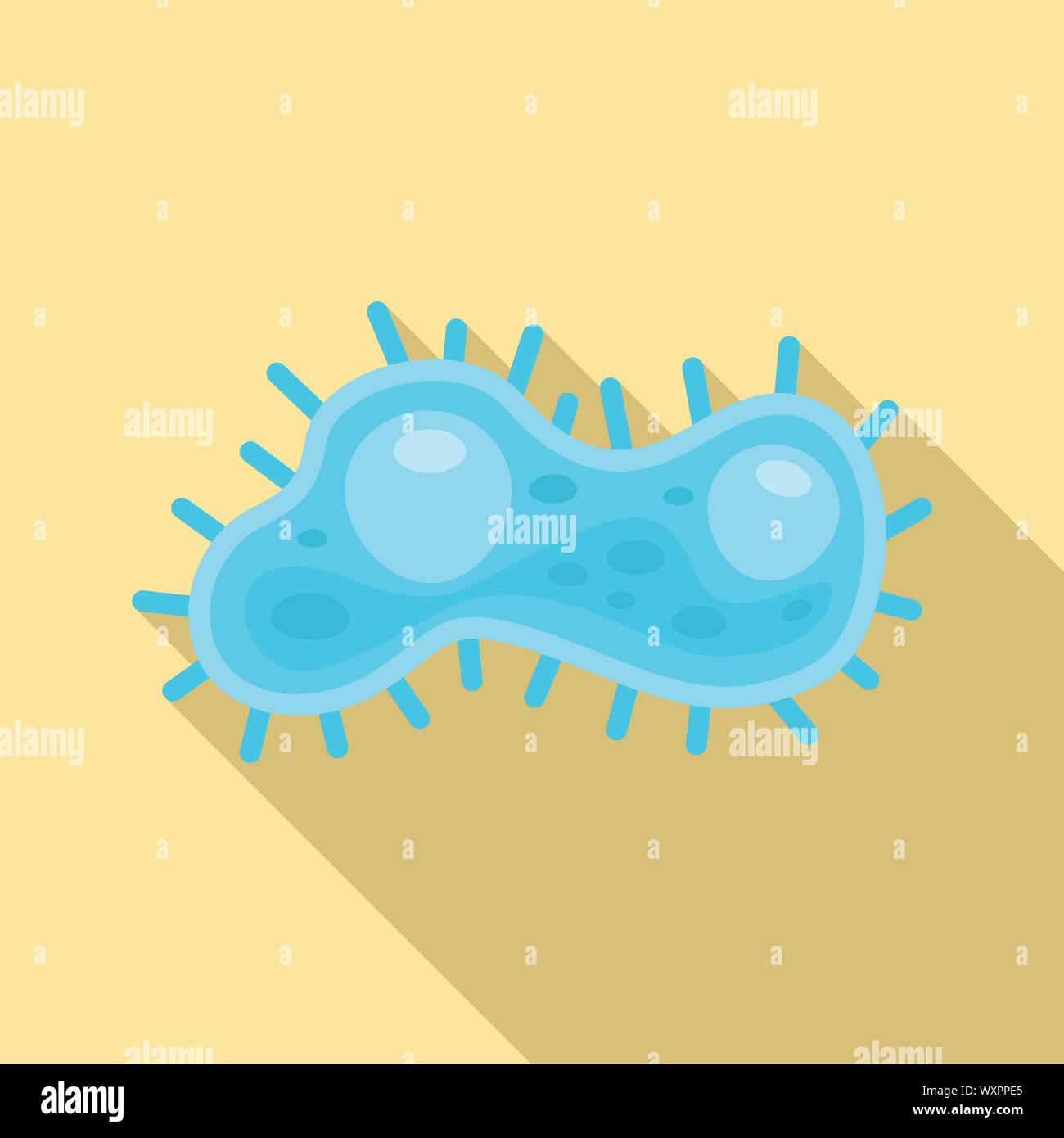Germ icon. Flat illustration of germ vector icon for web design Stock ...