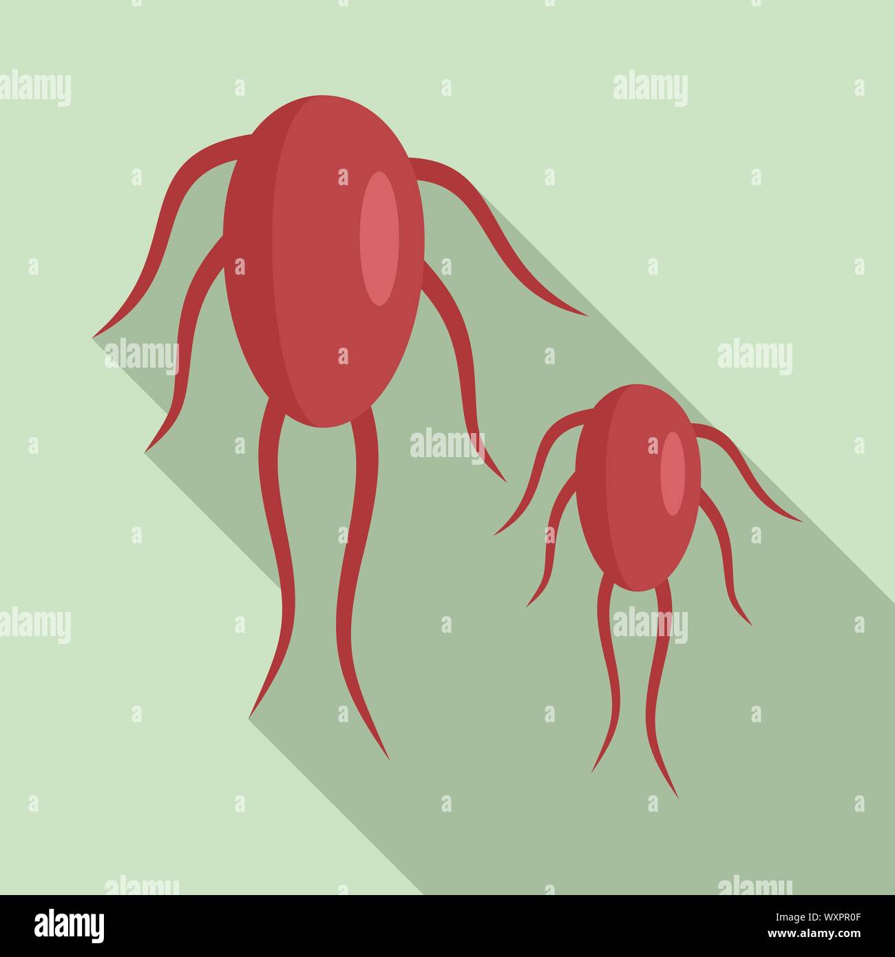 Virus family icon. Flat illustration of virus family vector icon for ...