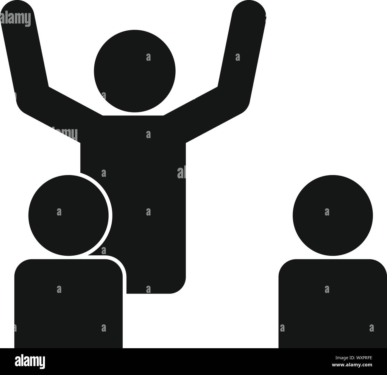 Lecture classroom icon. Simple illustration of lecture classroom vector ...