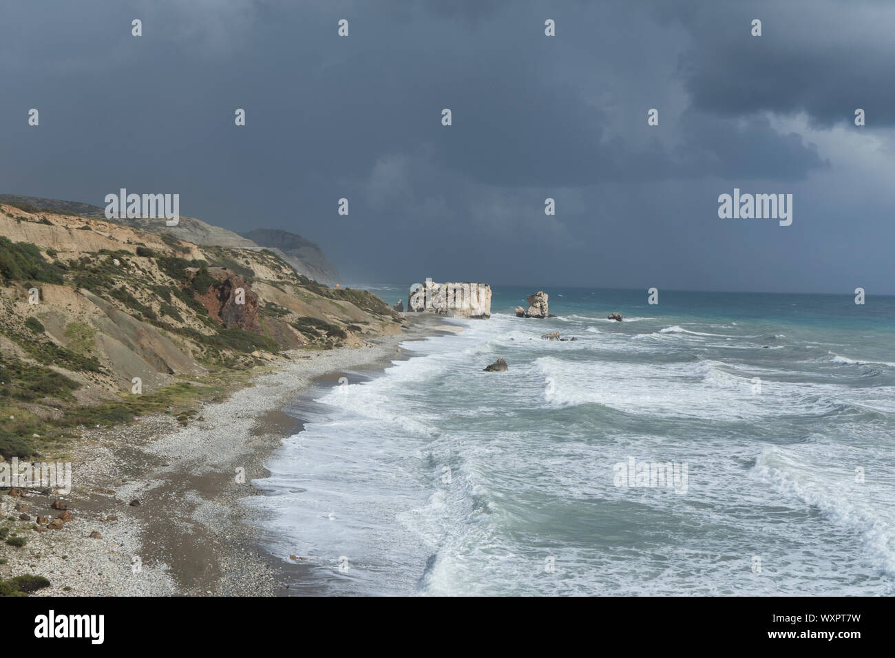 Cyprus Coast Line Stock Photo - Alamy