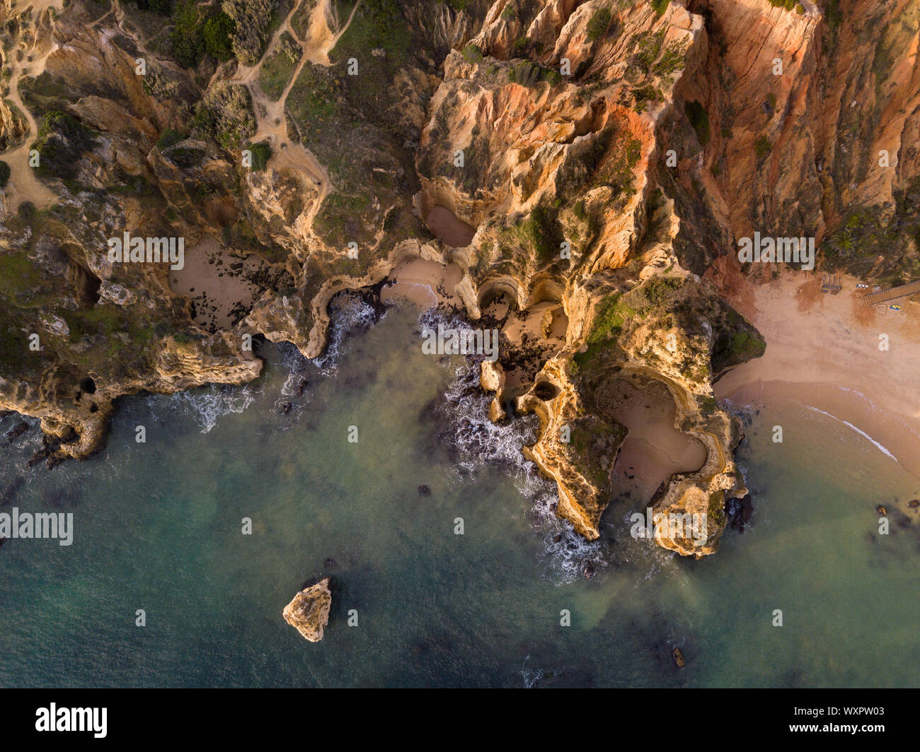 Portugal the algarve aerial hi-res stock photography and images - Alamy