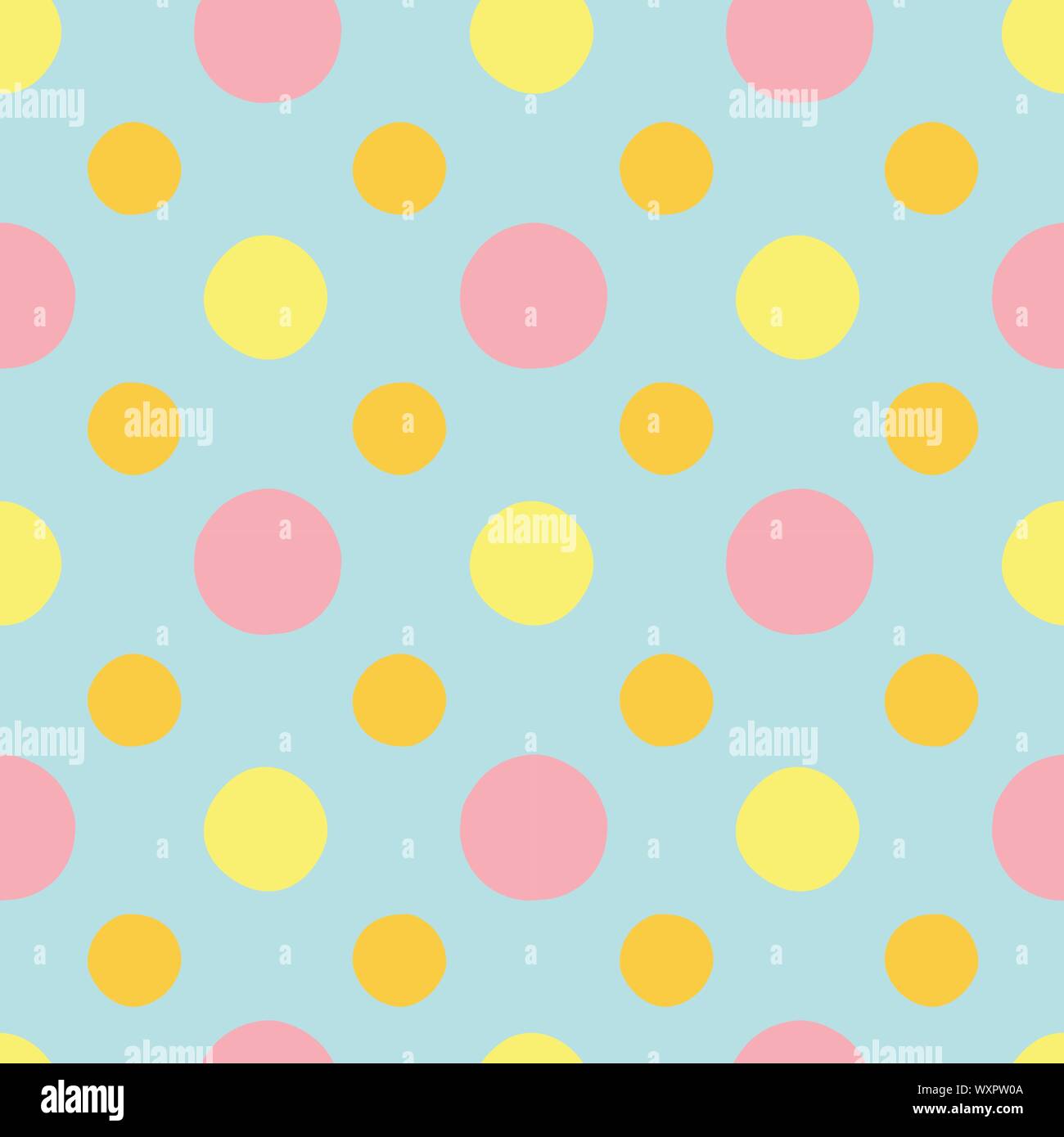 Pink And Blue Background Dots