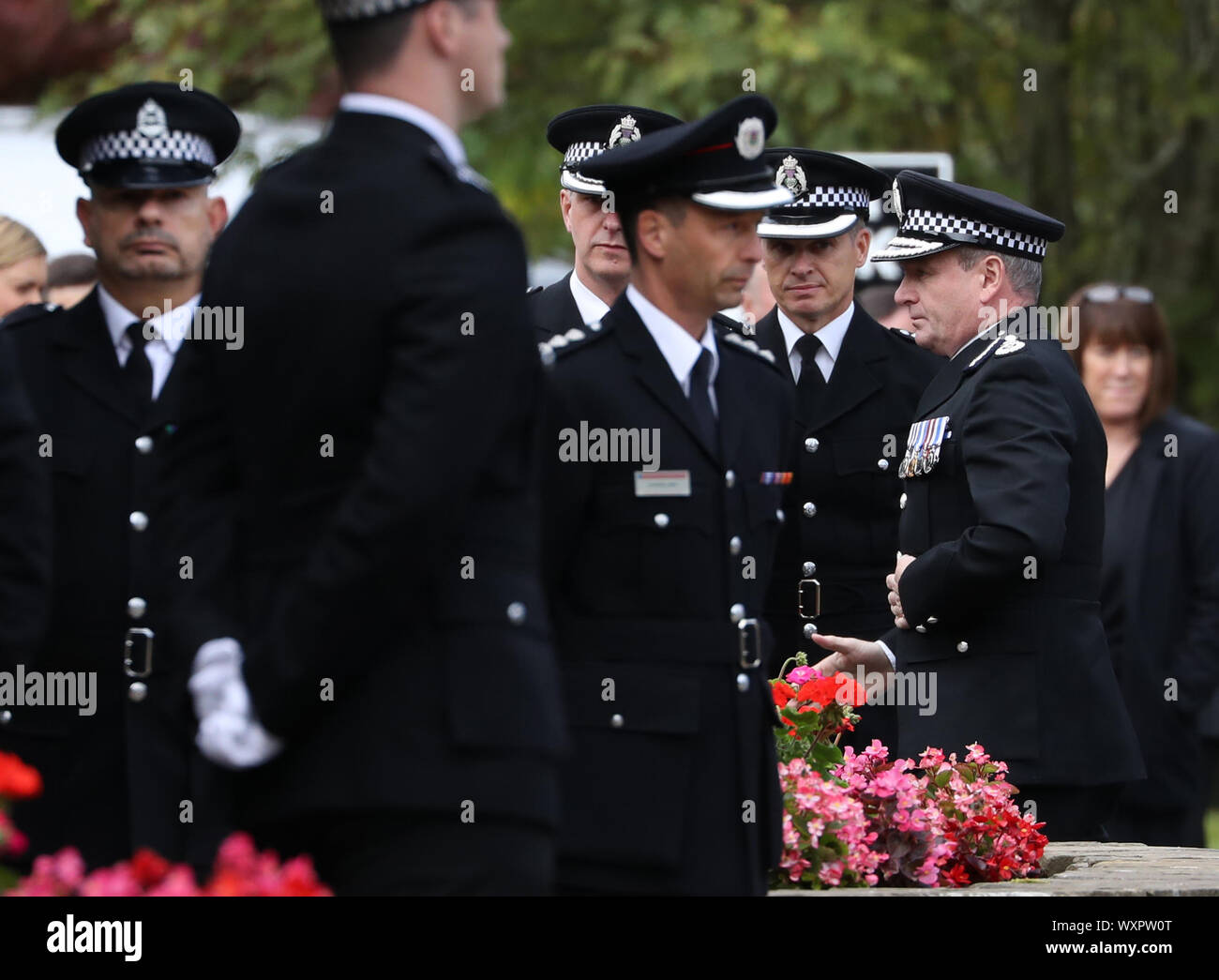 Police Scotland Chief Constable Iain Livingstone(right) arrives at the ...