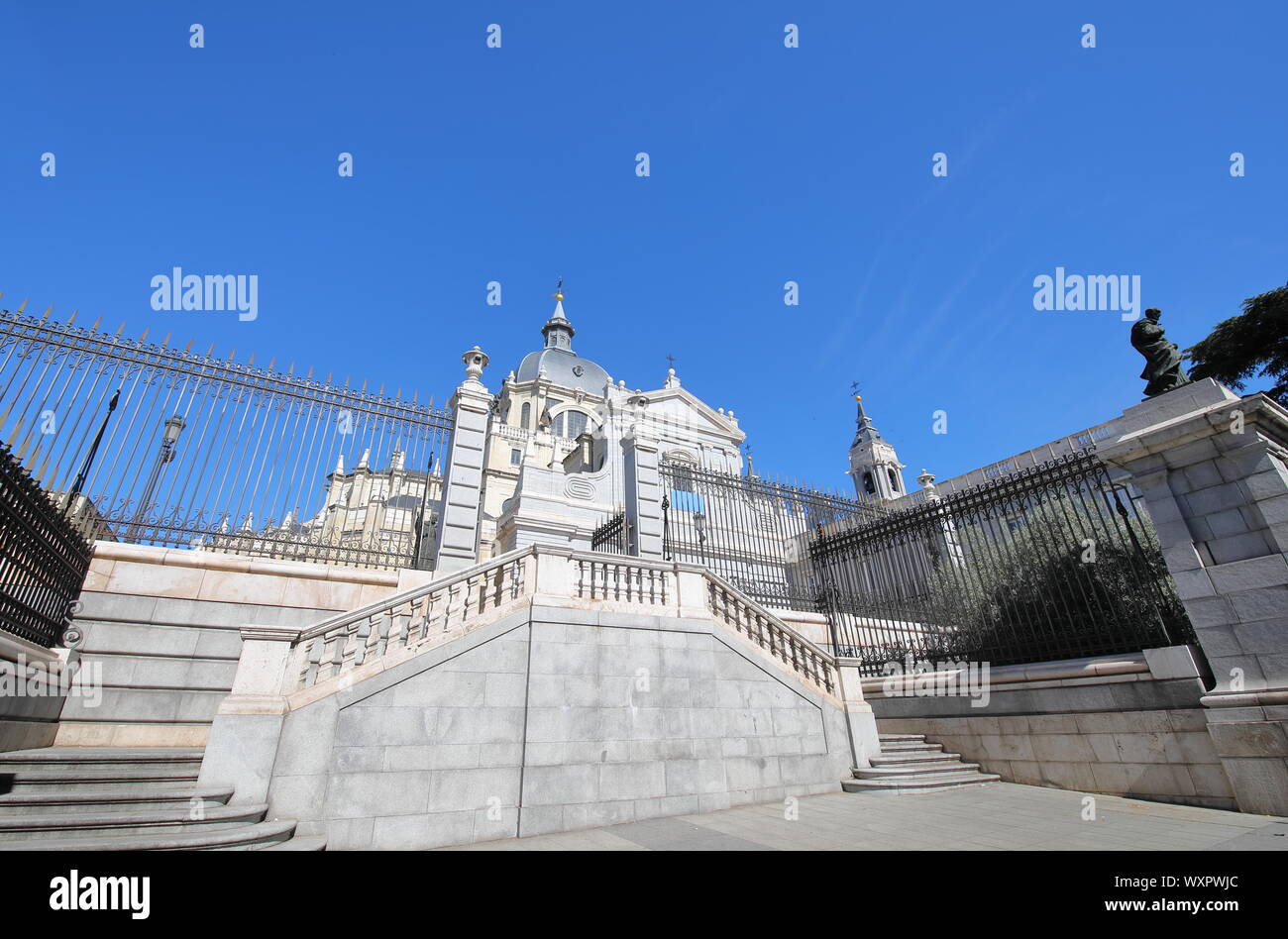 Santa Maria Almudena Cathedral Madrid Spain Stock Photo - Alamy