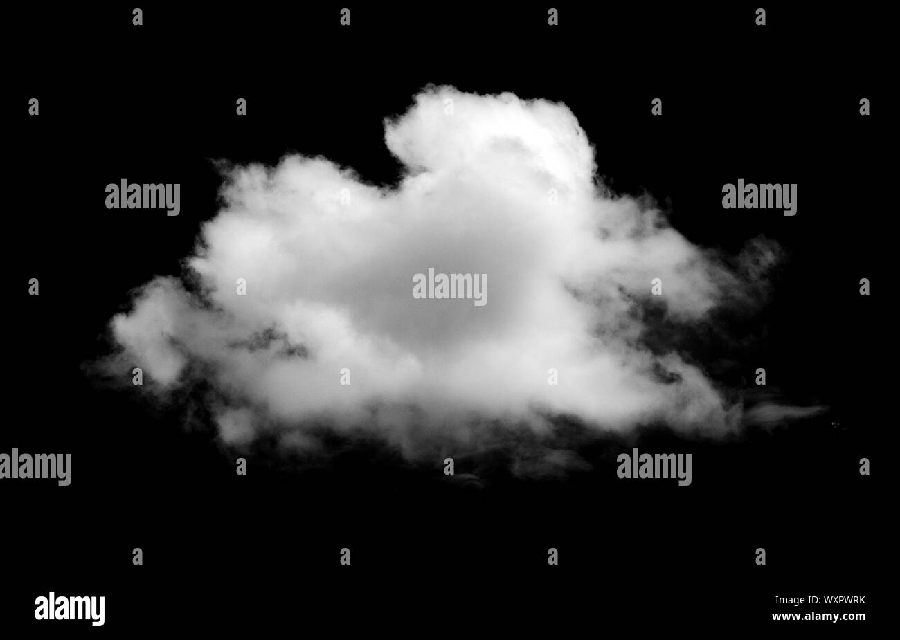 Clouds on black background Stock Photo - Alamy