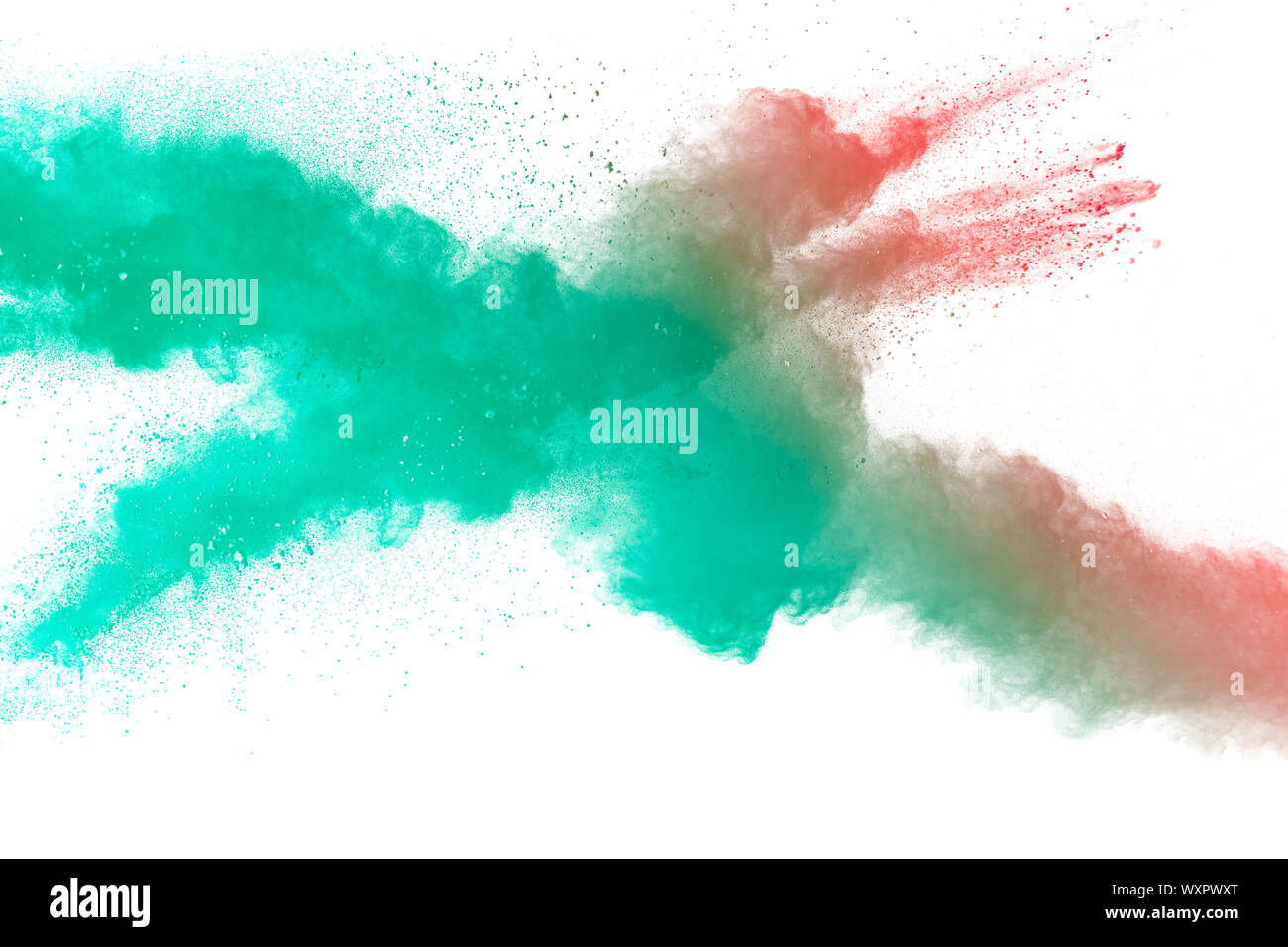 Golden confetti explosion on Cut Out Stock Images & Pictures - Alamy