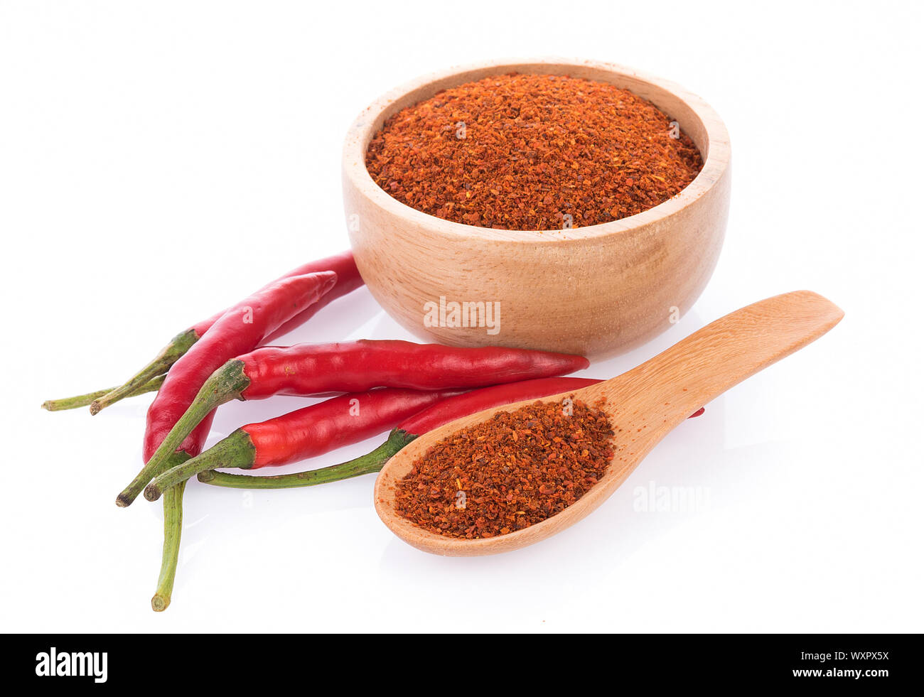 Red ground paprika powdered Cut Out Stock Images & Pictures - Alamy