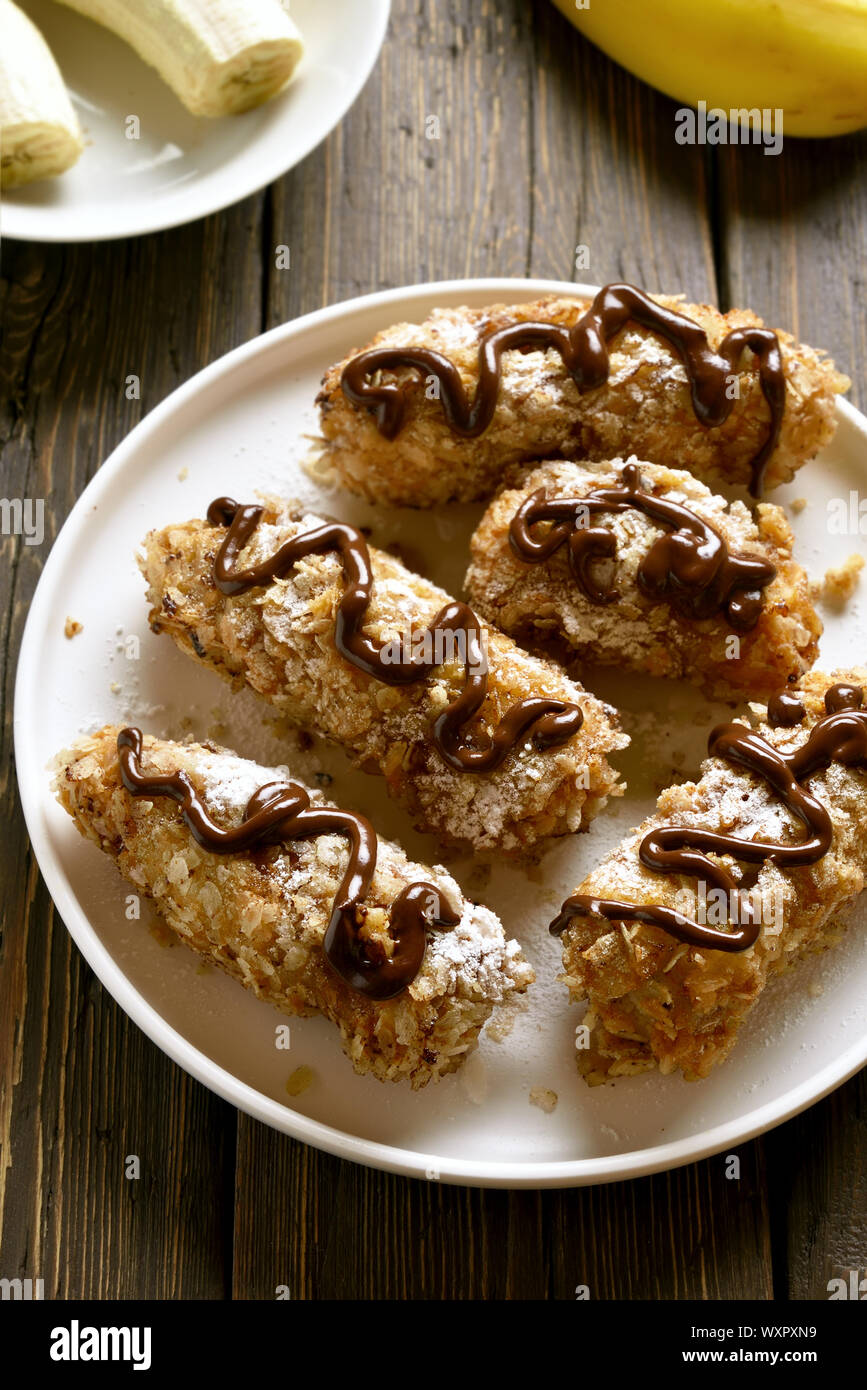 Deep fried fruit hi-res stock photography and images - Alamy