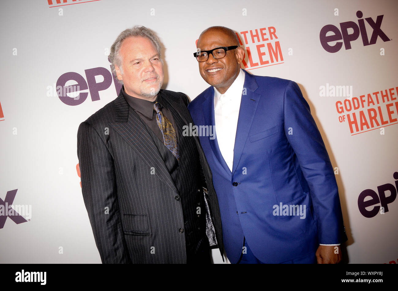 Vincent D'Onofrio and Forest Whitaker attend the Godfather of Harlem ...