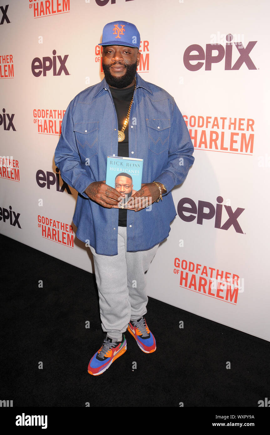 Rick Ross (William Leonard Roberts II) attends the Godfather of Harlem ...