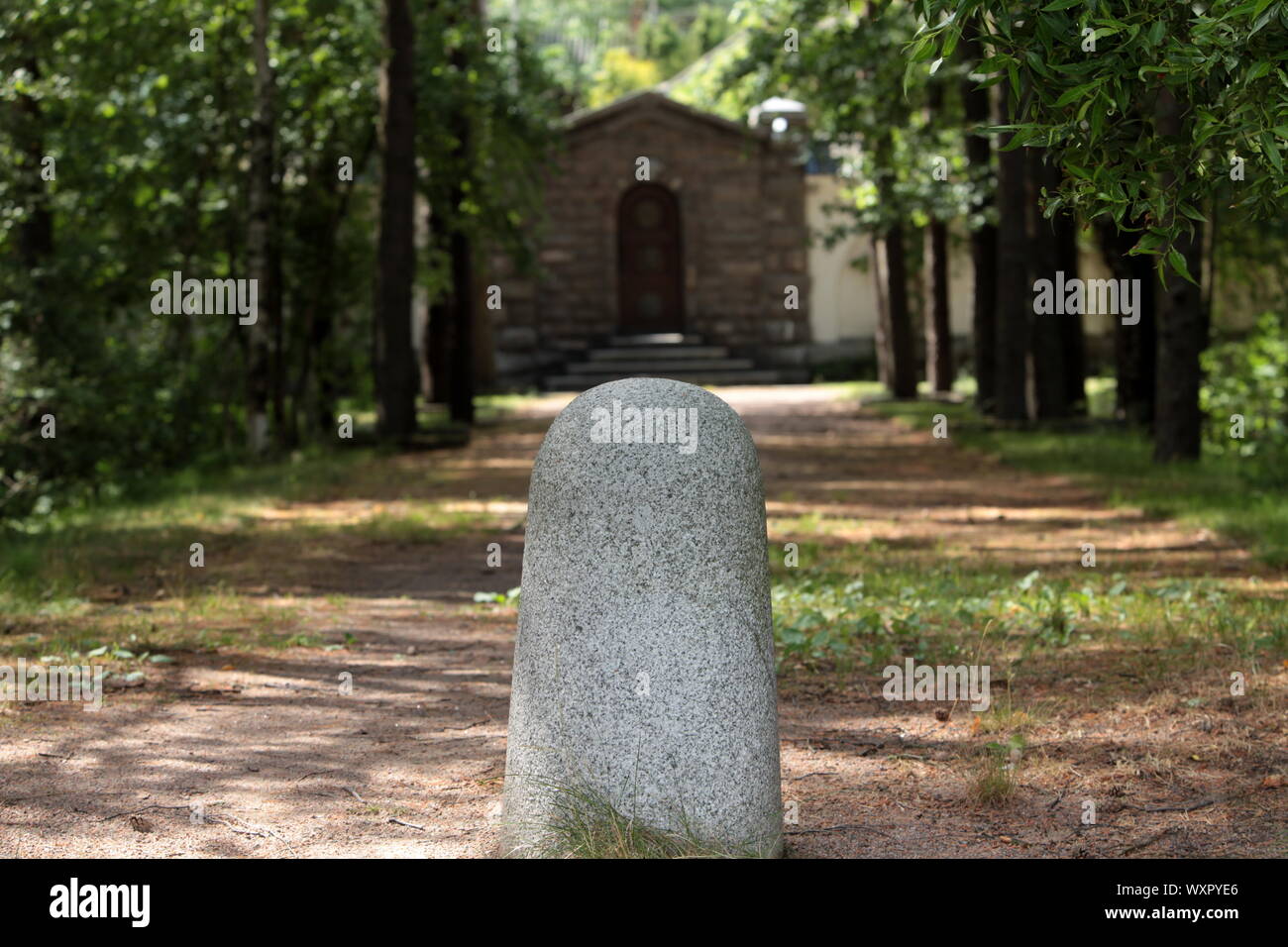 Ancient milestone landscape hi-res stock photography and images - Alamy