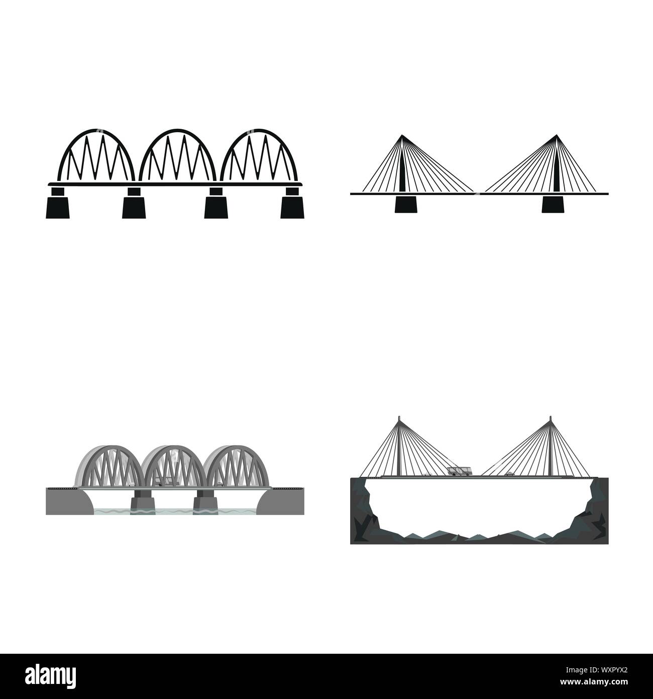 Isolated Object Of Connection And Design Logo Collection Of Connection And Side Vector Icon For