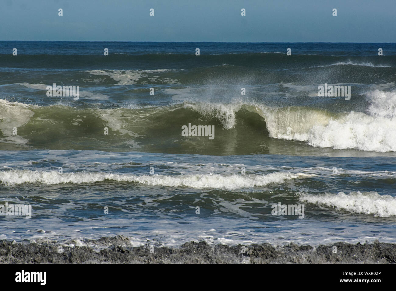 Ocean roughness add excitement to the environment Stock Photo - Alamy