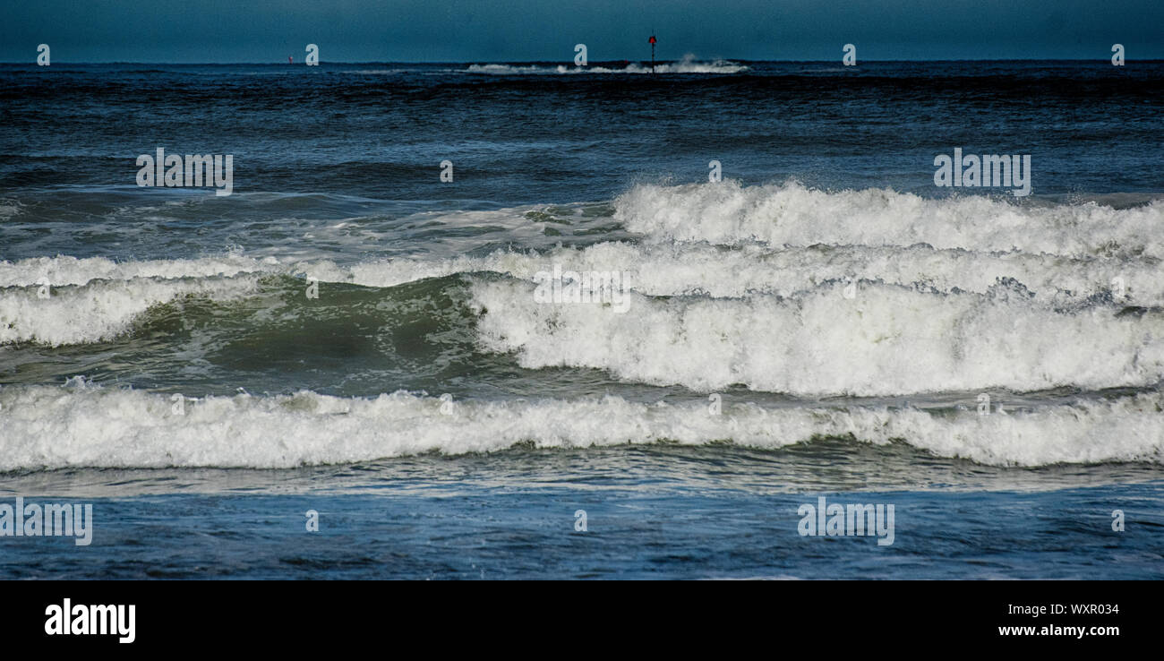 Ocean roughness add excitement to the environment Stock Photo - Alamy