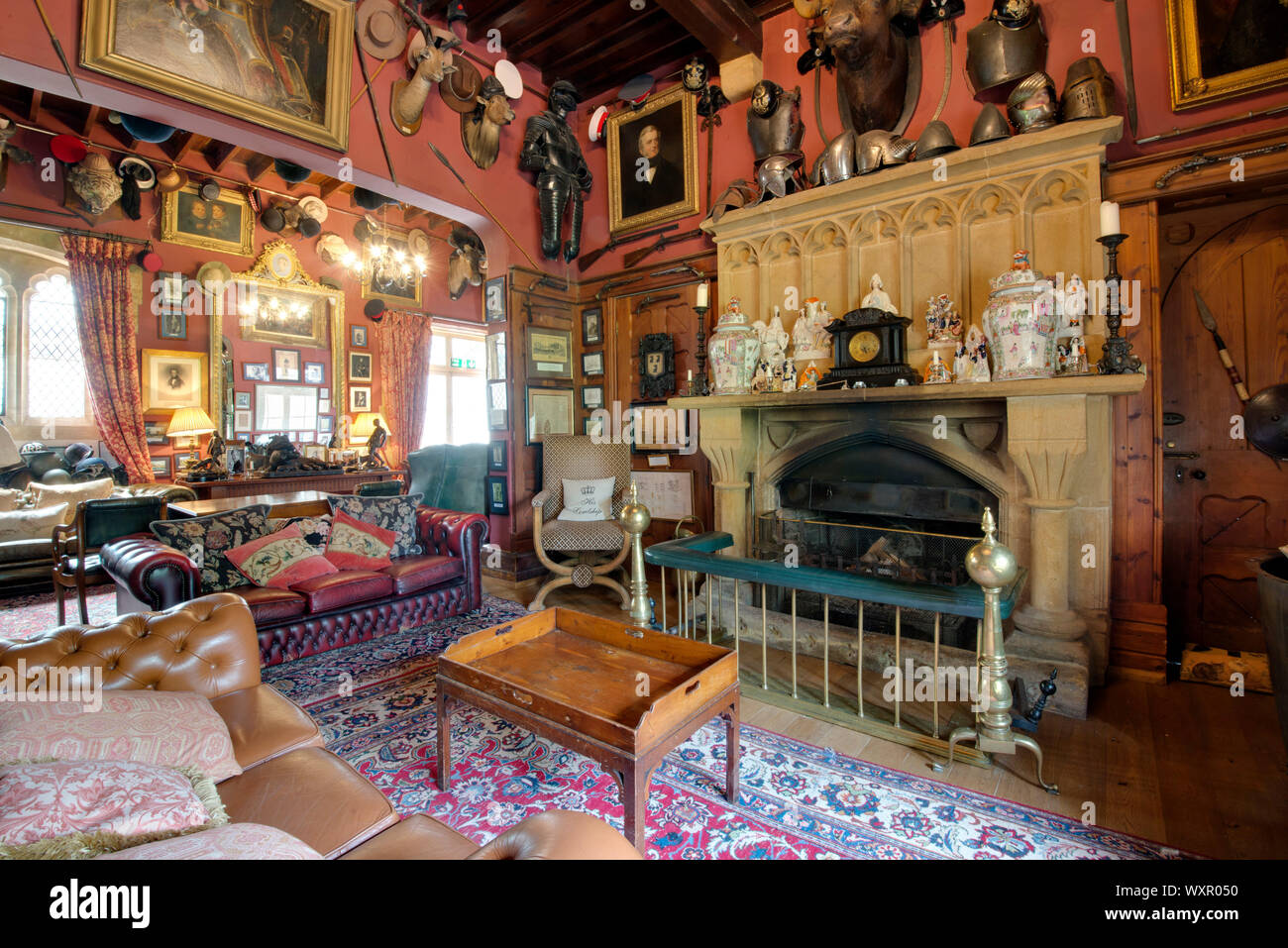 Sir Benjamin Slade, the 7th.baronet at his home, Maunsell House ...