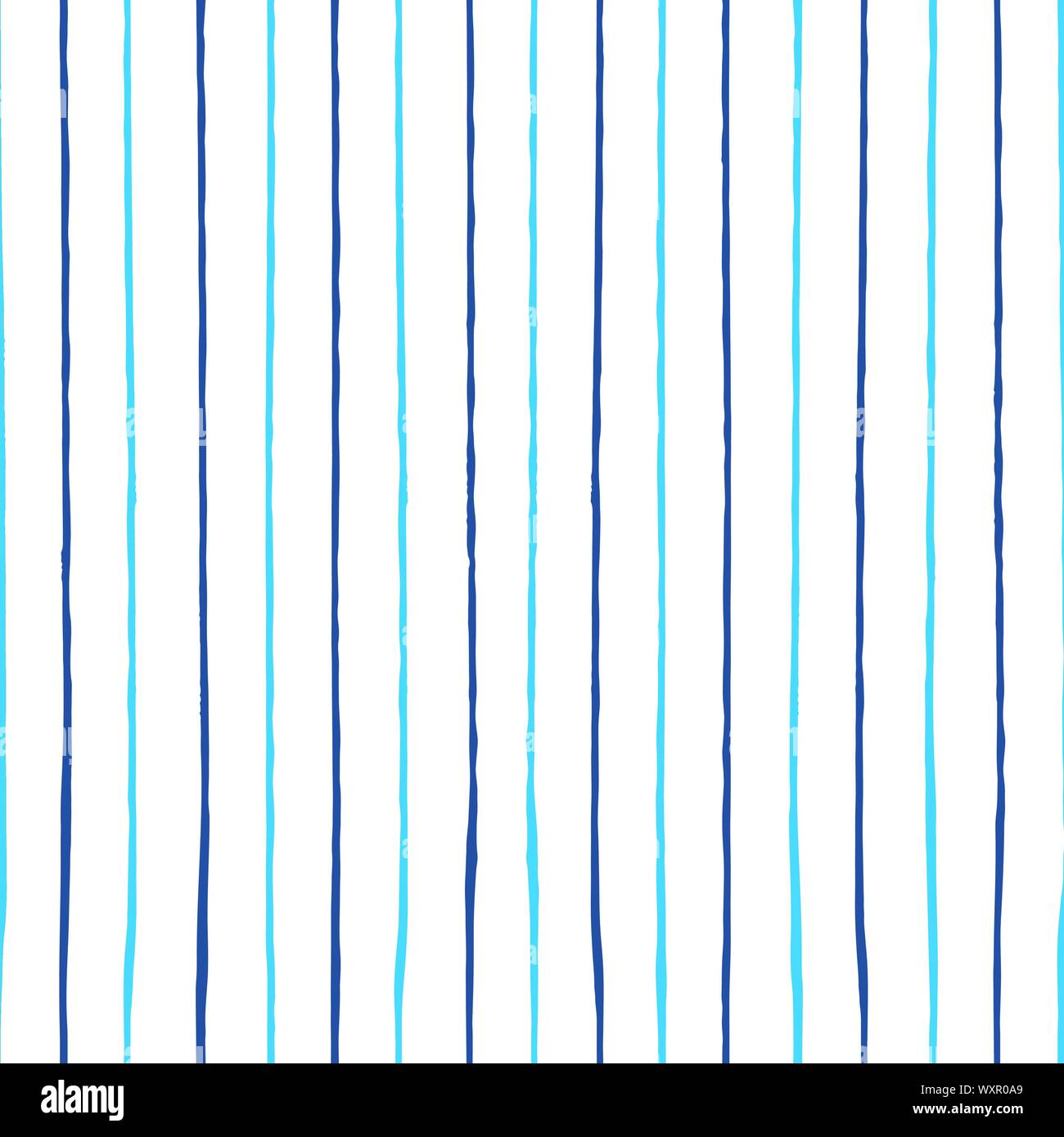 White vector repeat pattern with blue vertical stripe. Perfect for ...