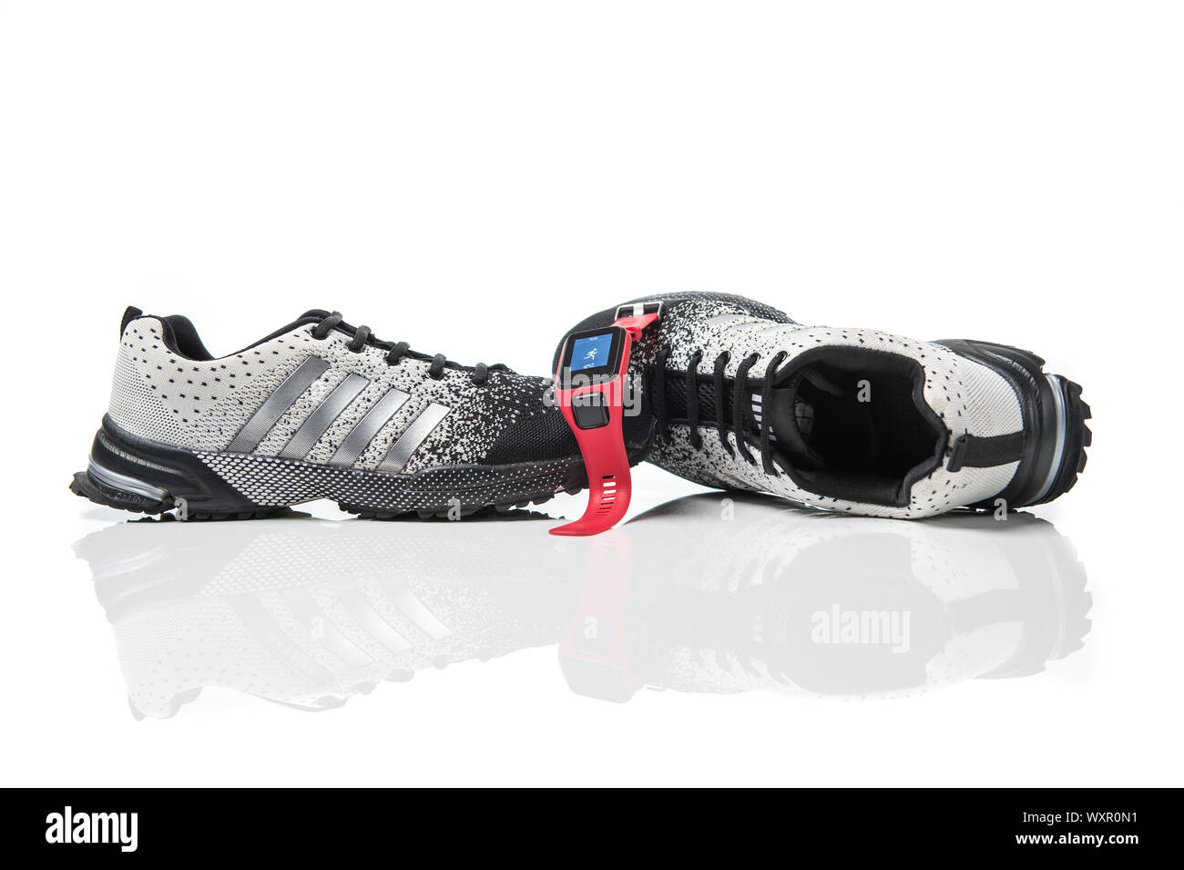 Shoes banner Cut Out Stock Images & Pictures - Alamy