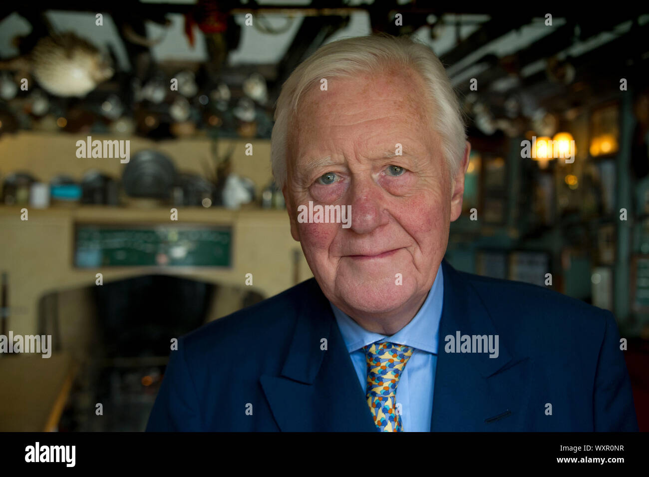 Sir Benjamin Slade, the 7th.baronet at his home, Maunsell House ...