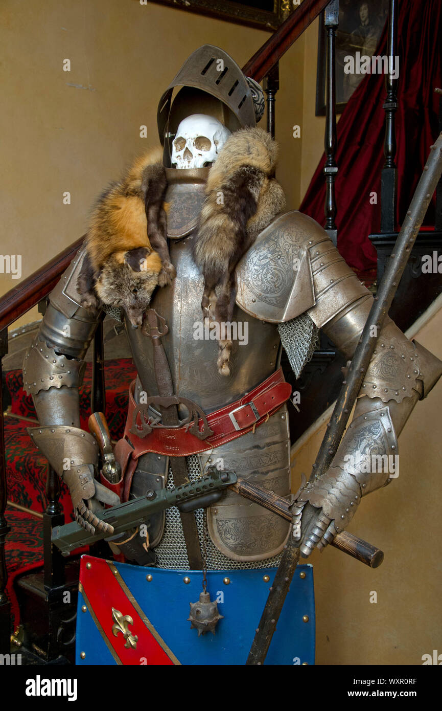 Sir Benjamin Slade, the 7th.baronet at his home, Maunsell House ...