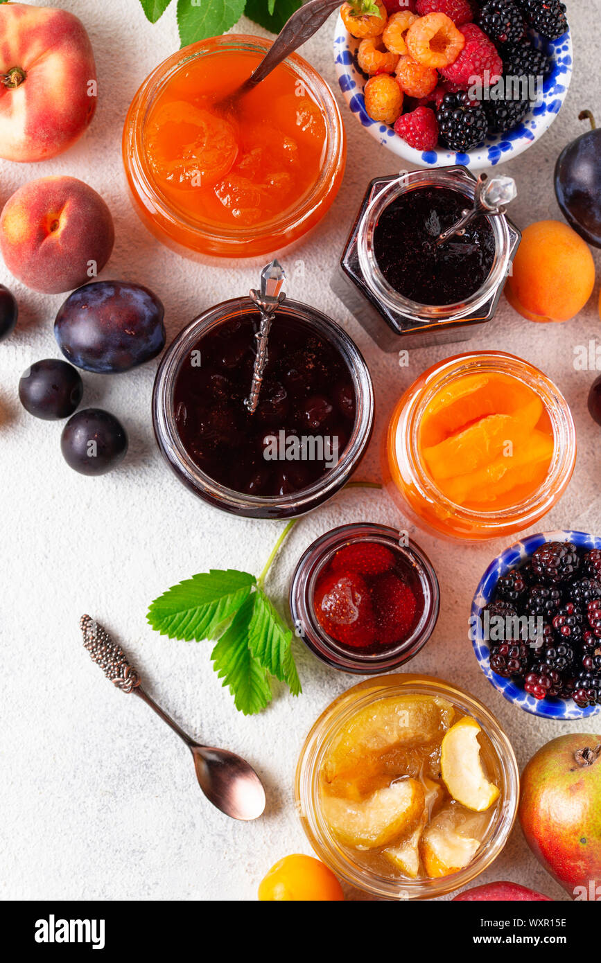 Different fruit in jelly hi-res stock photography and images - Alamy