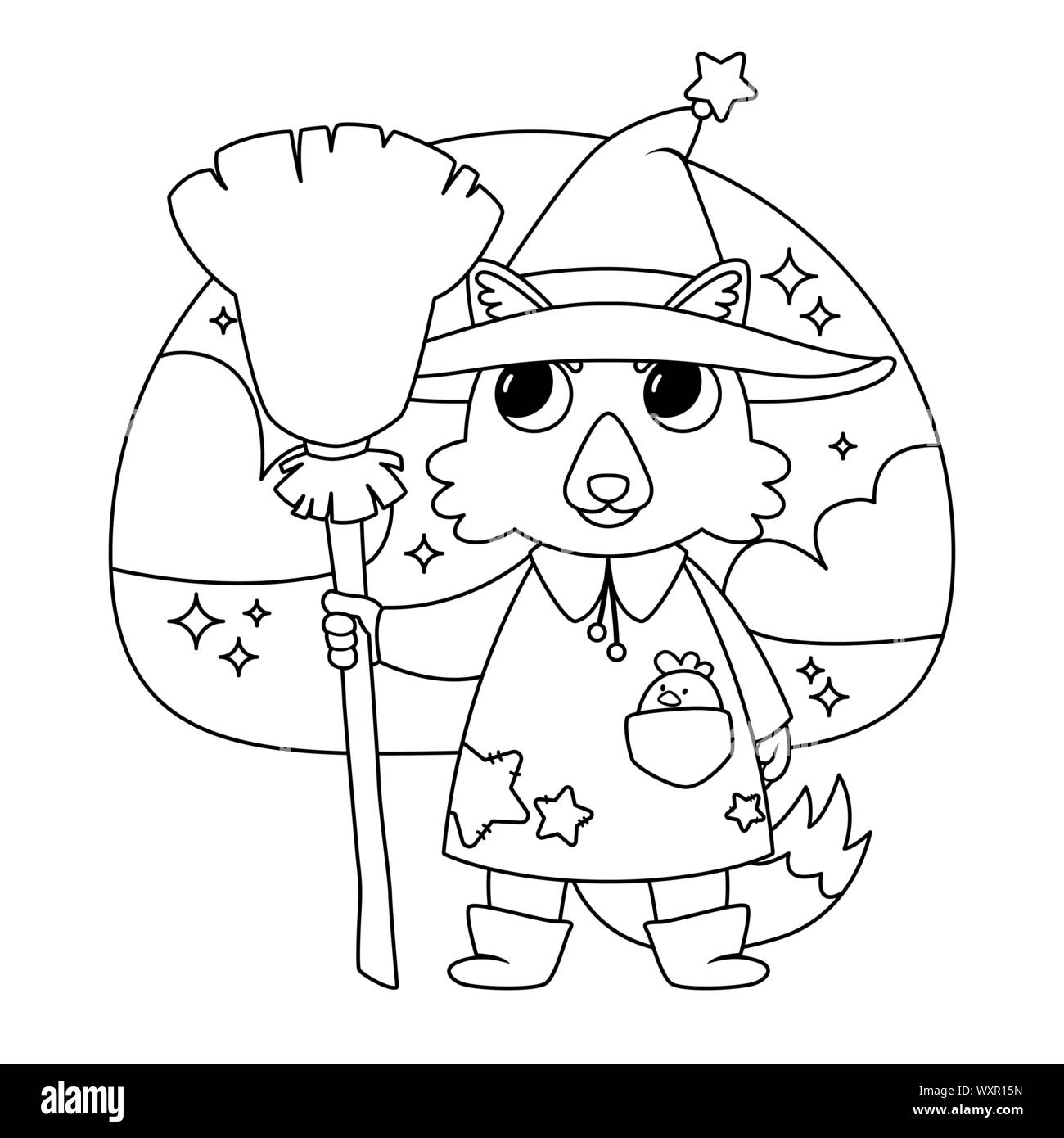 Chicken hat Stock Vector Images - Alamy
