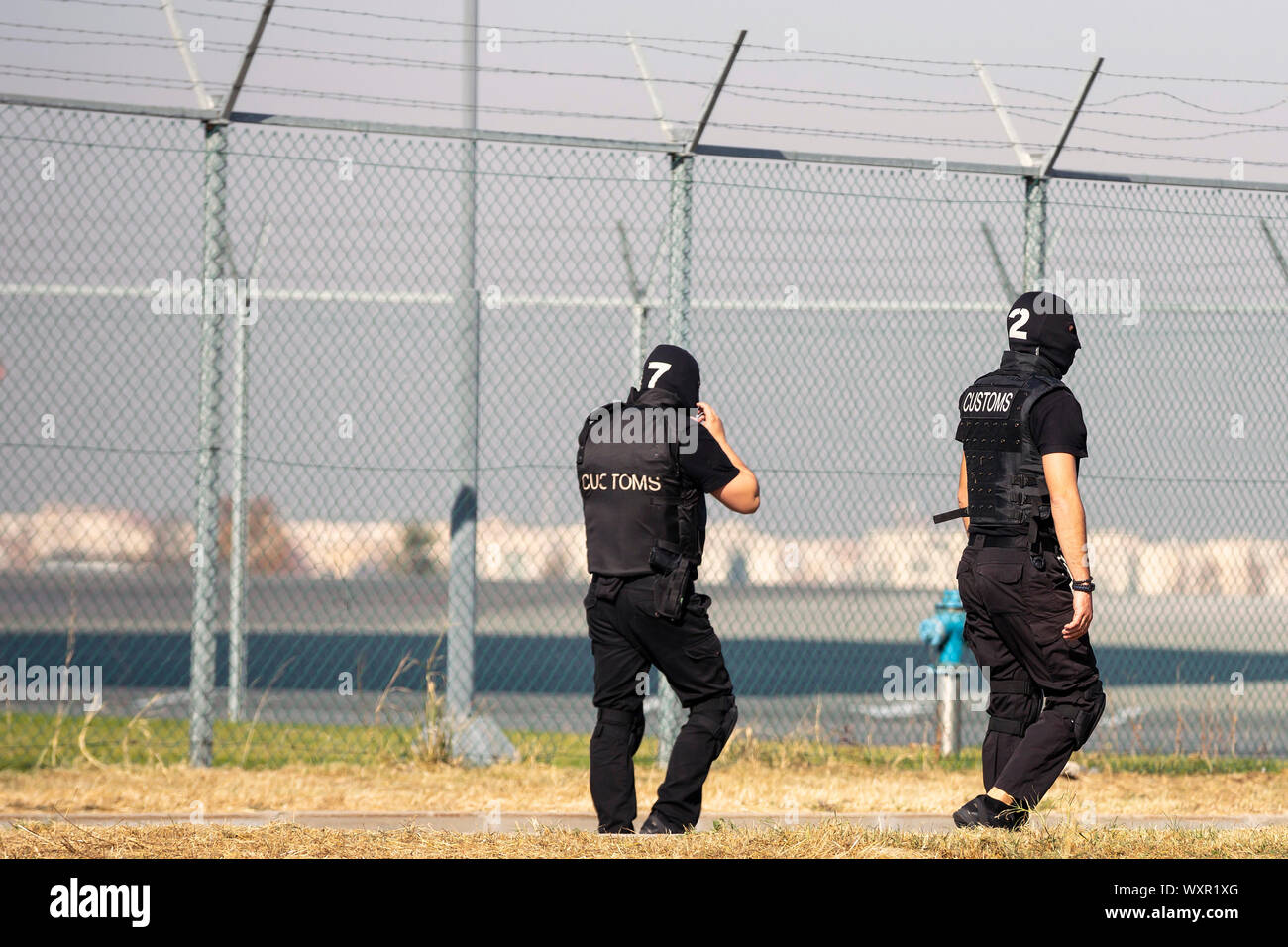 Customs and border protection officers and Drug enforcement ...