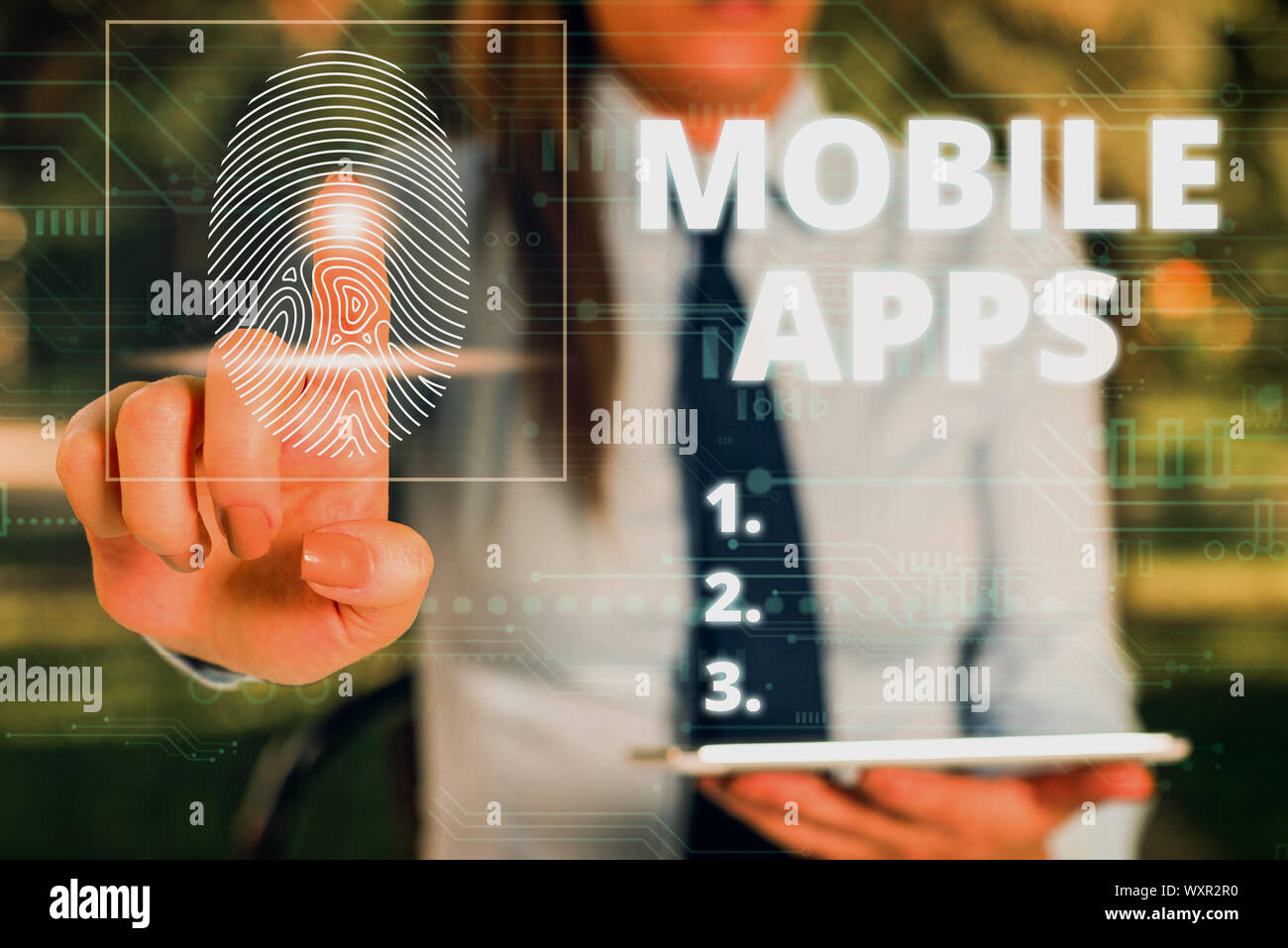 Word writing text Mobile Apps. Business photo showcasing small programs ...