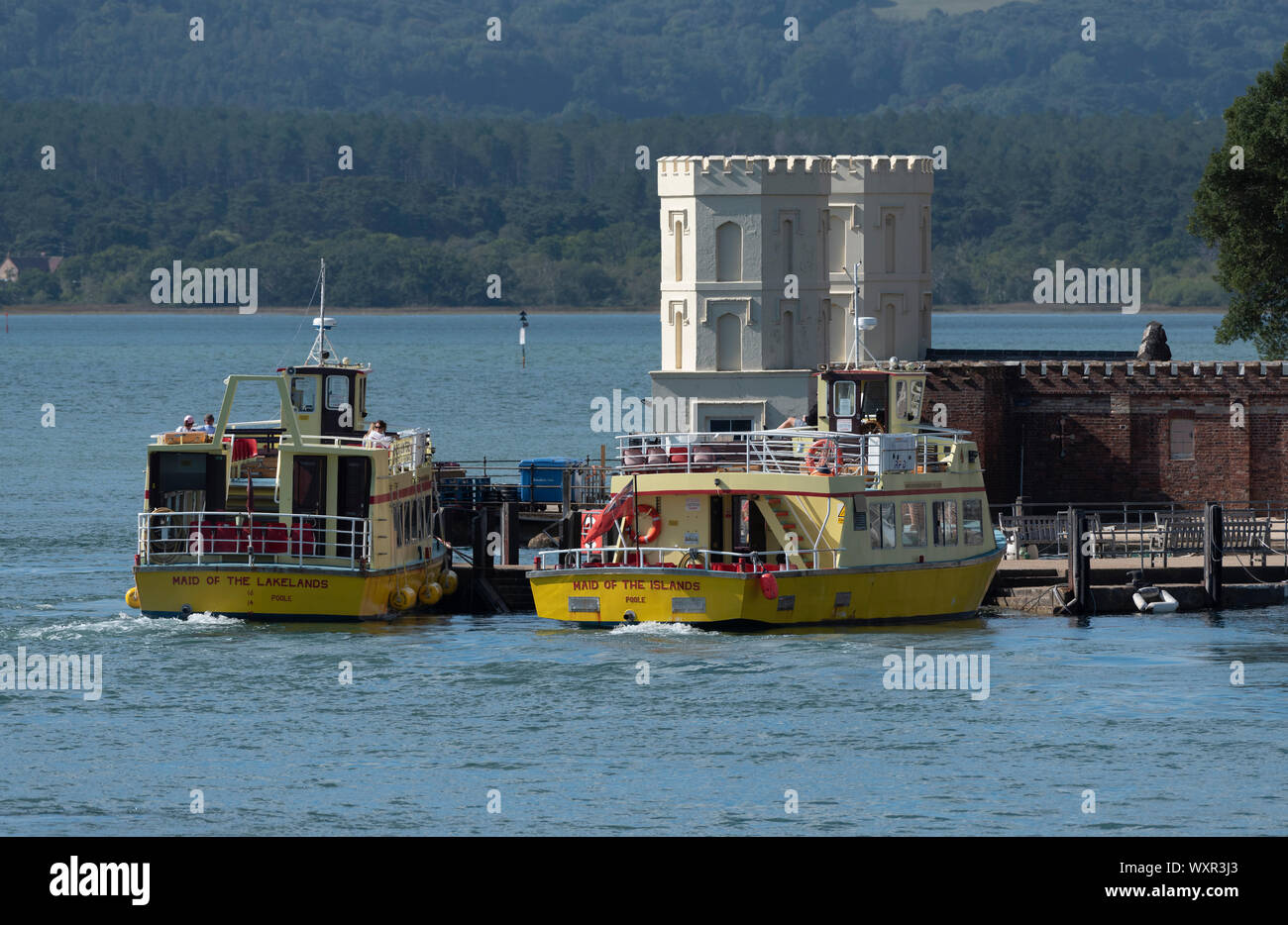 Brownsea Island, Poole Harbour, Dorset, England, UK. September 2019 ...