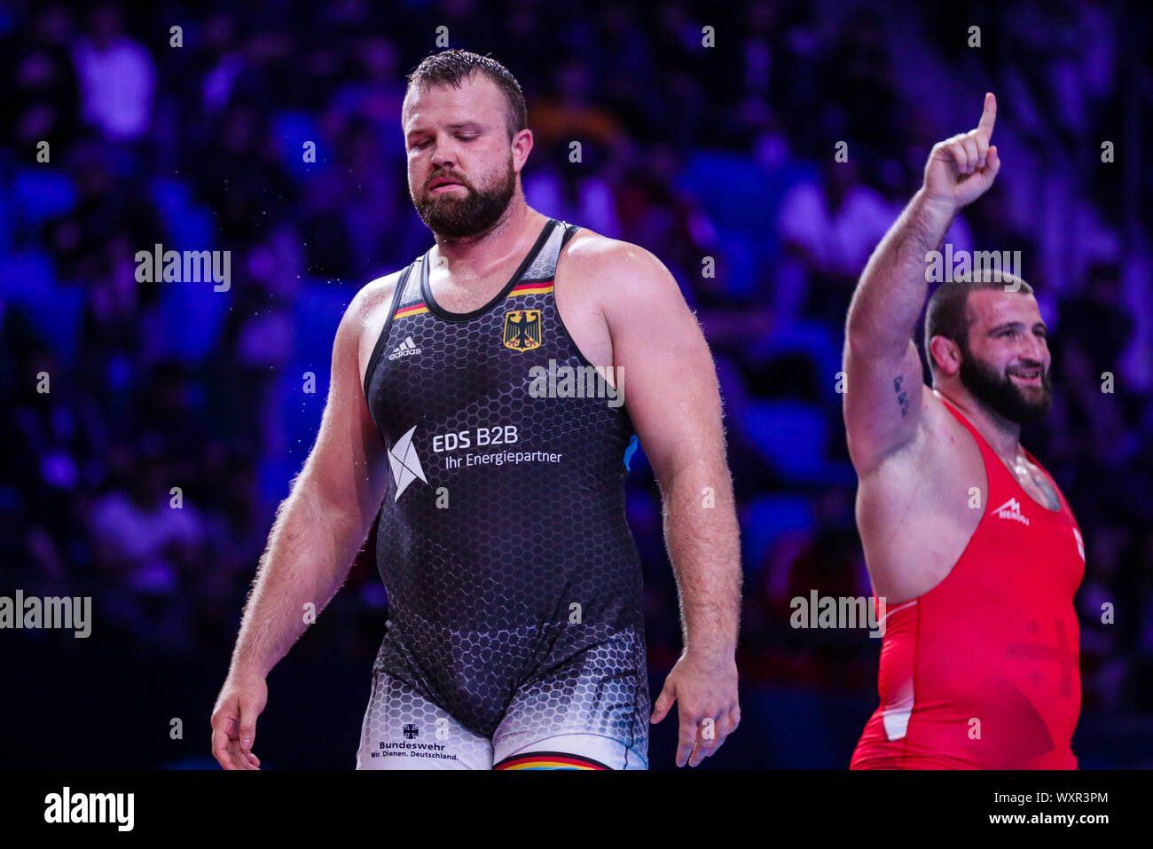 Nur Sultan, Kazakhstan. 17th Sep, 2019. Wrestling/greek-roman/freestyle ...