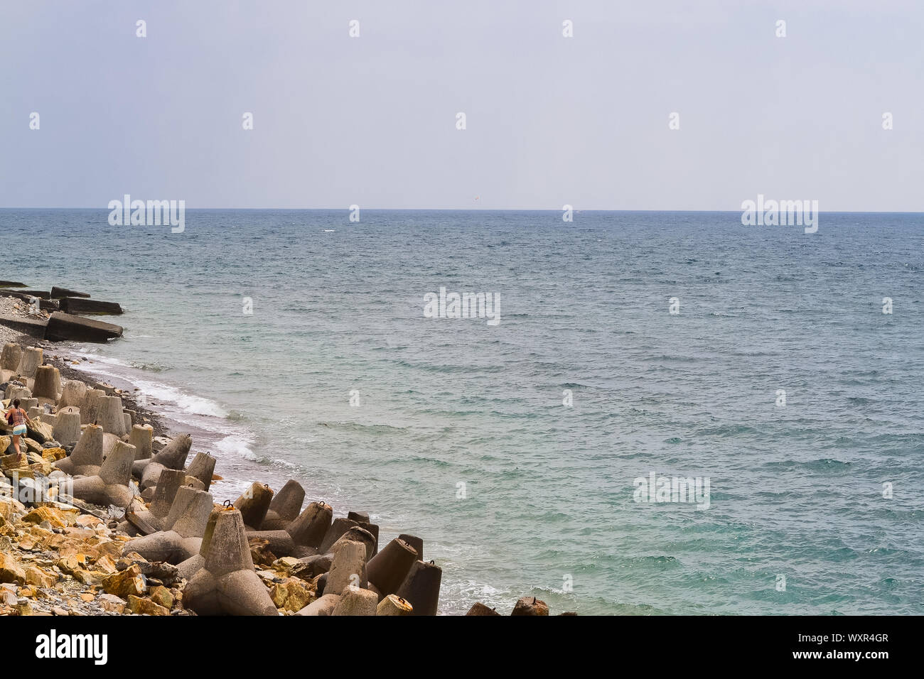 Constructed breakwaters hi-res stock photography and images - Alamy