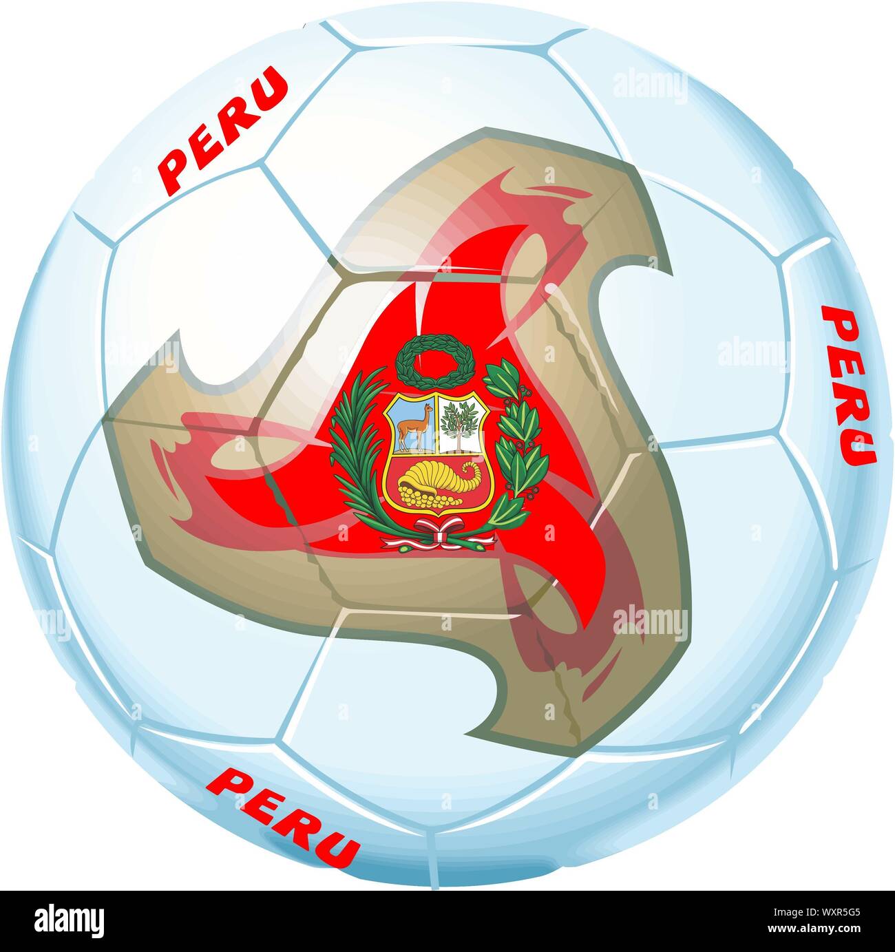 Peru soccer ball, peru tennis ball, peruvian ball Stock Photo - Alamy