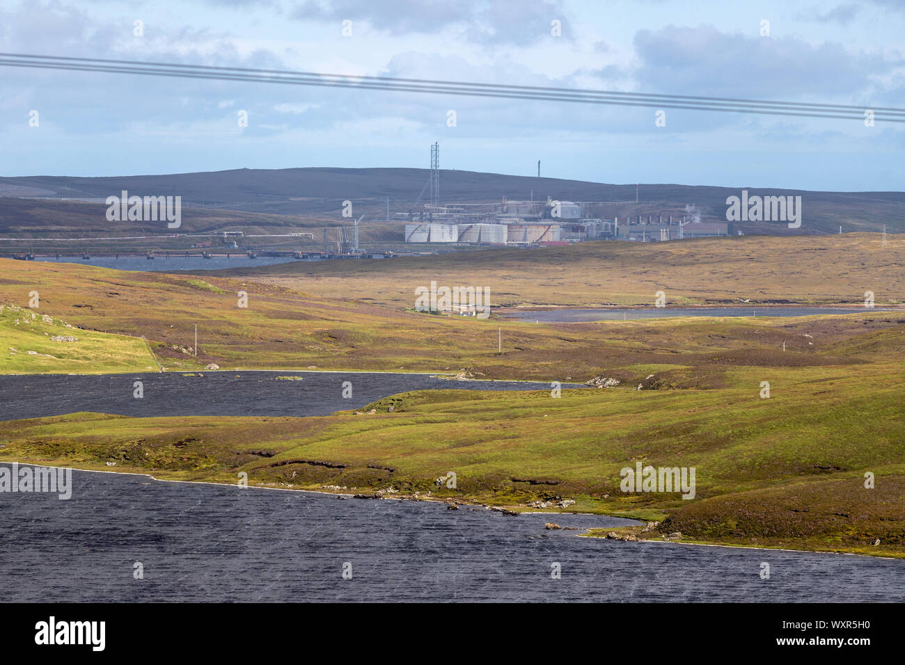 Sullom voe oil terminal hi-res stock photography and images - Alamy