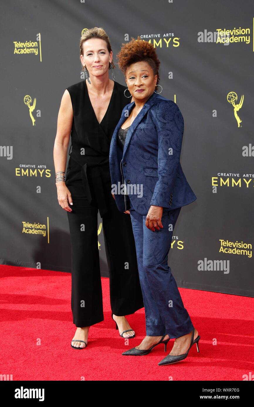Los Angeles, CA. 14th Sep, 2019. Alex Sykes, Wanda Sykes at arrivals ...