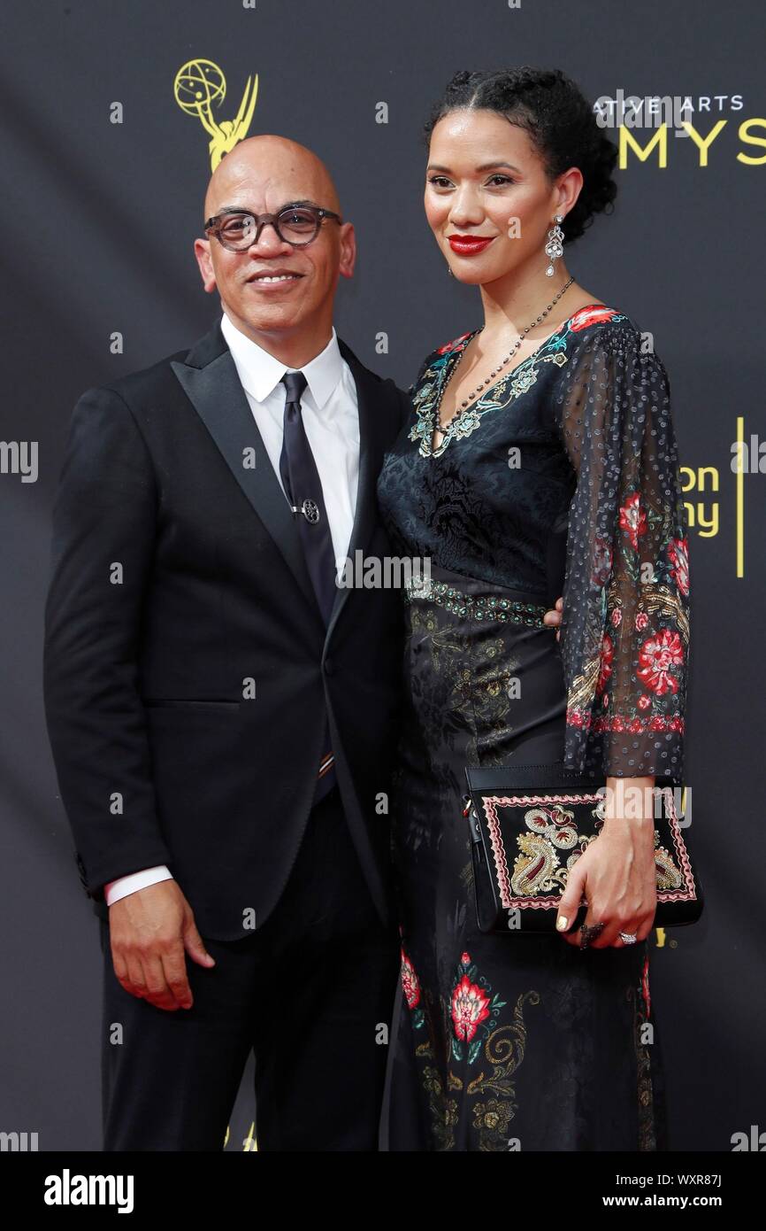 Los Angeles, CA. 14th Sep, 2019. Ricky Minor, Rachel Minor at arrivals ...