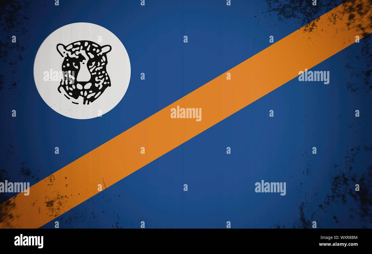Bophuthatswana (South African homeland) flag Stock Photo - Alamy