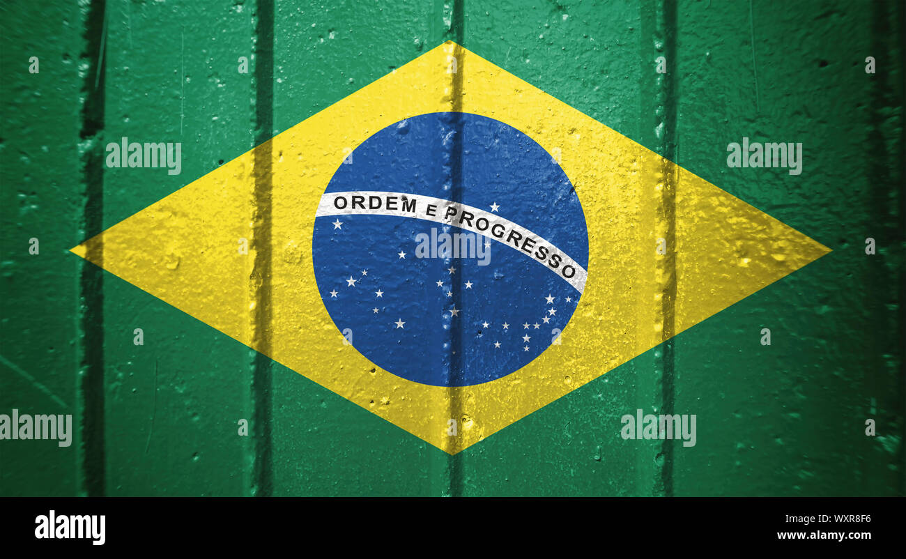 Flag of Brazil Stock Photo - Alamy