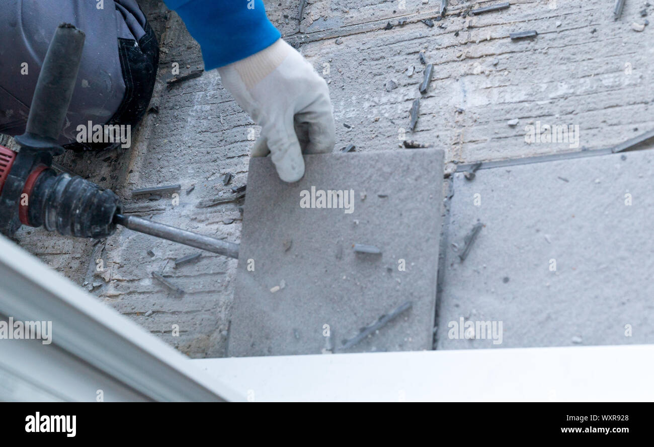 Demolition hammer hi-res stock photography and images - Alamy