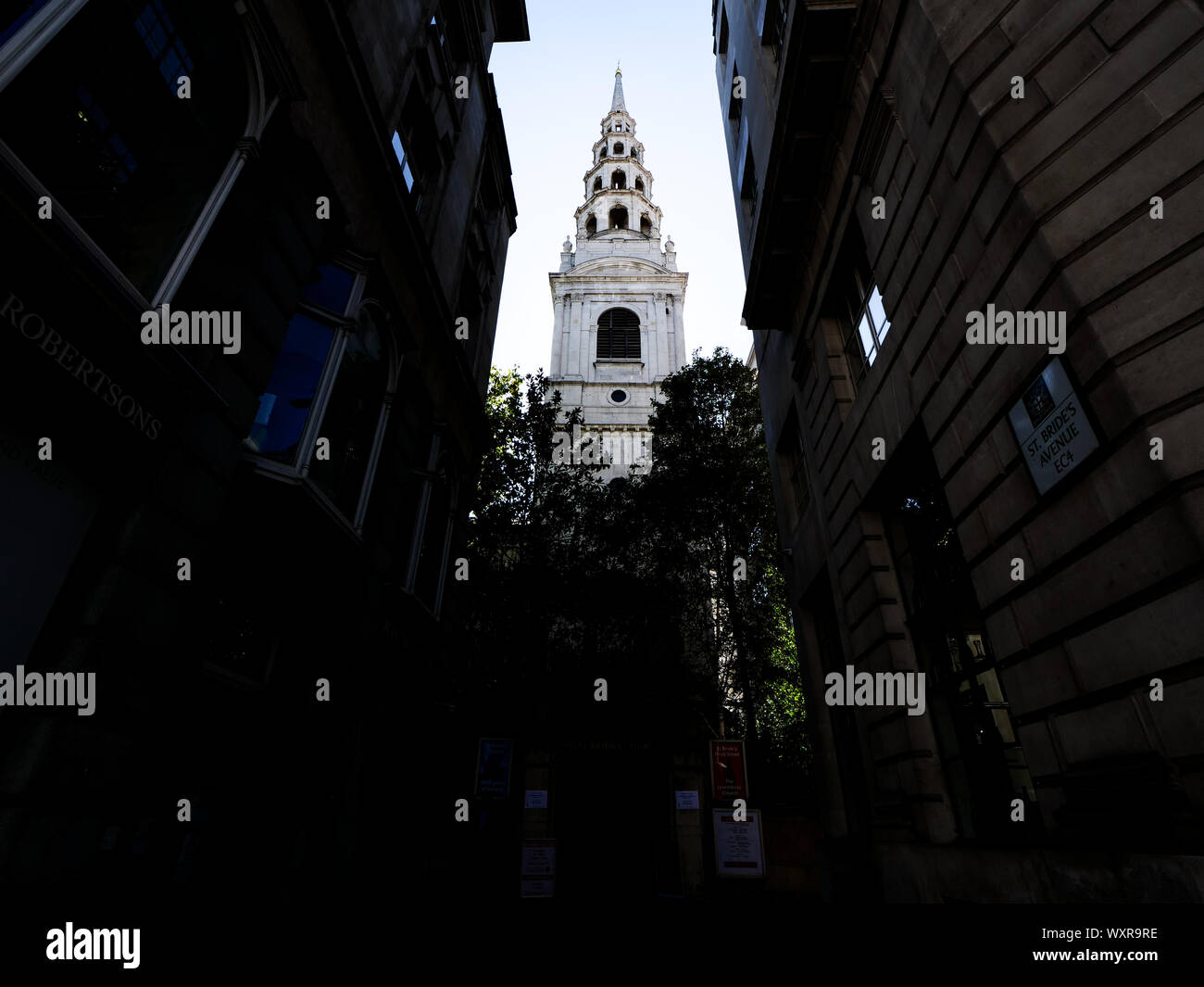 St Brides, London Stock Photo - Alamy