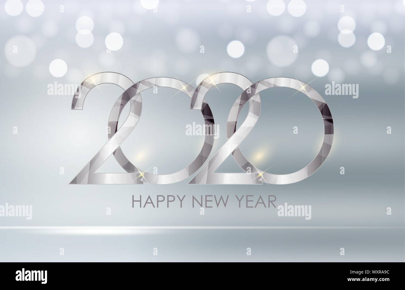 2020 Happy New Year Background. Vector Illustration Stock Vector Image ...