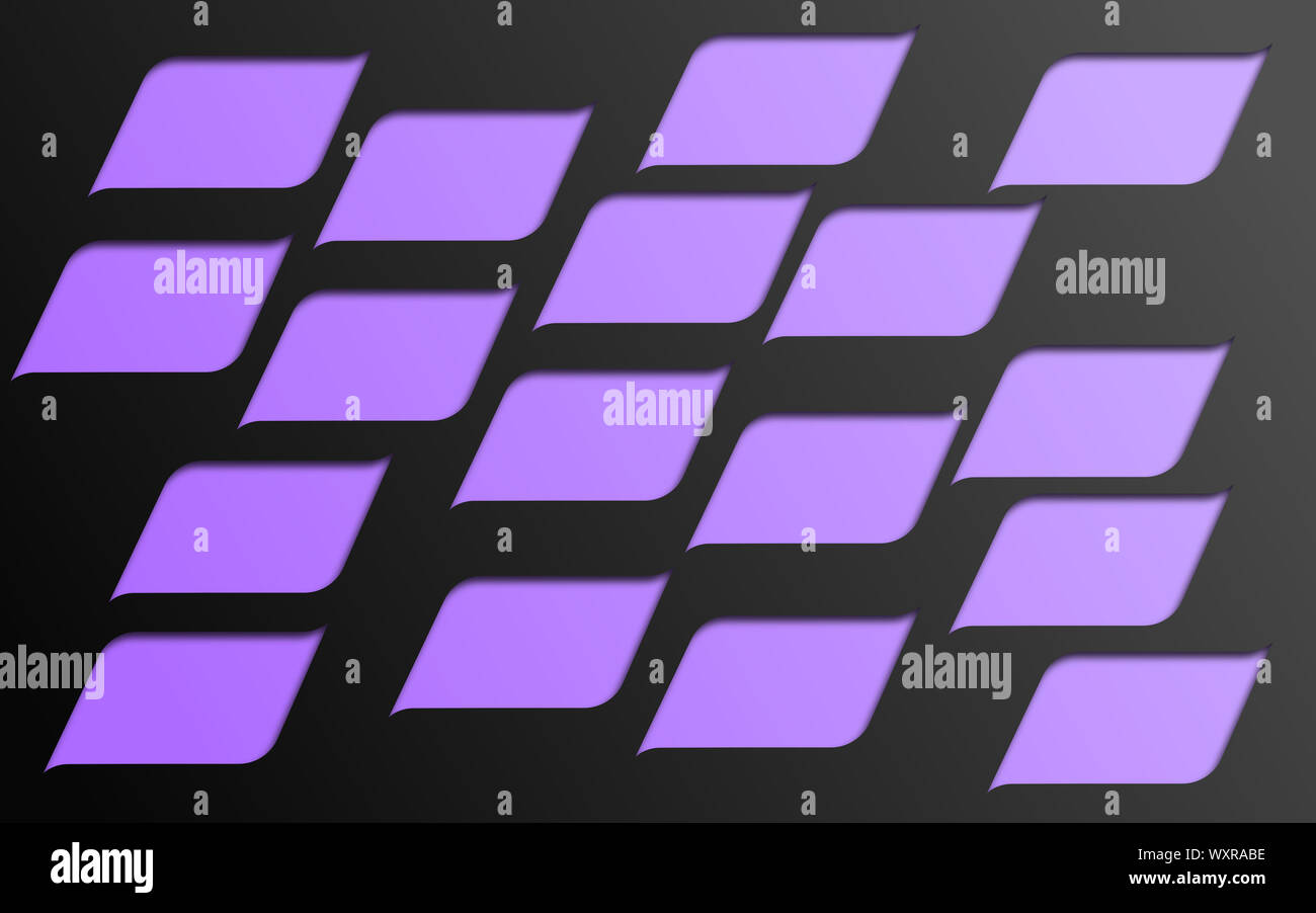 Light Purple Curved Squares Wallpaper - Digital Shapes Graphic Design ...