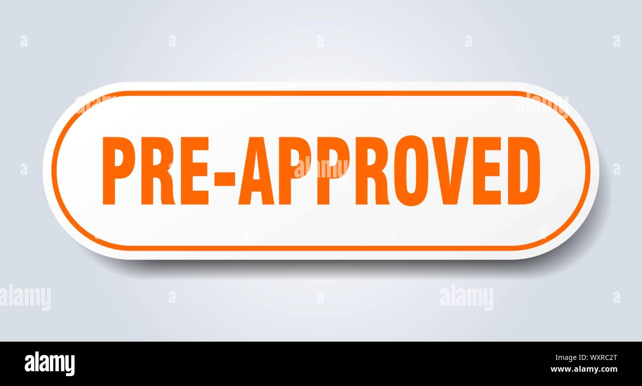 Pre approved seal hi-res stock photography and images - Alamy