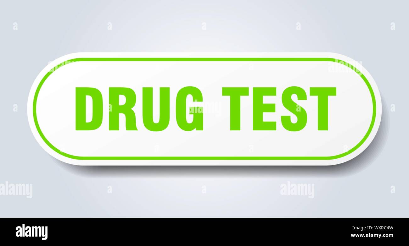 Drug test sticker square hi-res stock photography and images - Alamy