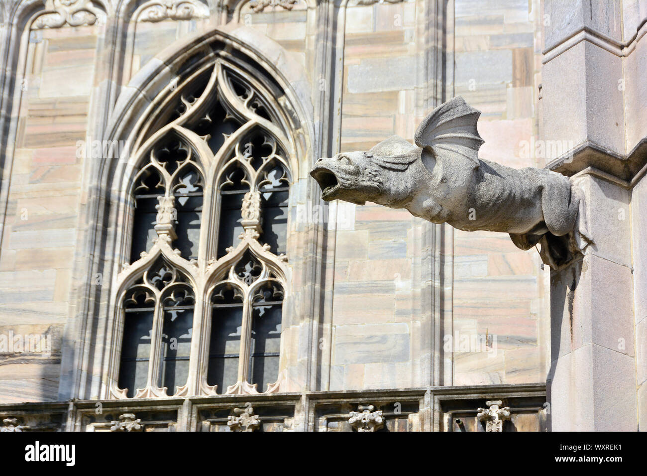 gargoyle, Milan Cathedral, Duomo di Milano, Basilica cattedrale ...