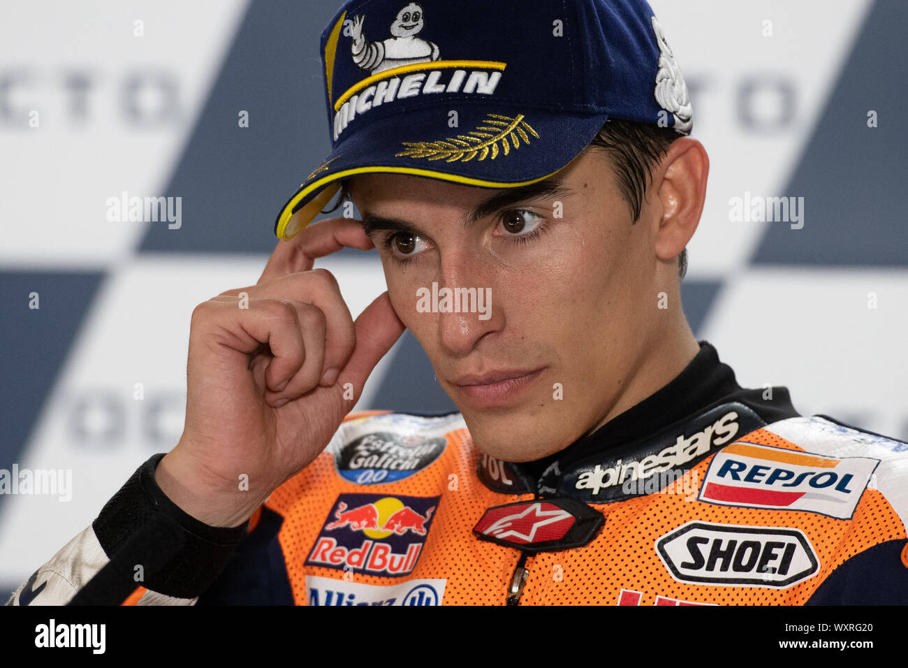 MARC MARQUEZ, SPANISH RIDER AND MOTOGP WORLD CHAMPION WITH NUMBER 93 ...
