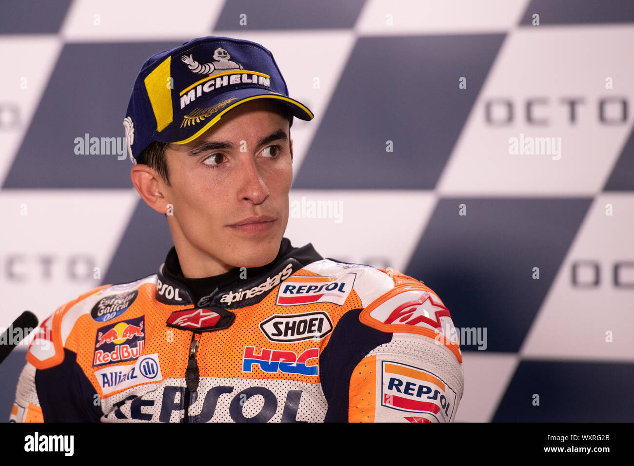 MARC MARQUEZ, SPANISH RIDER AND MOTOGP WORLD CHAMPION WITH NUMBER 93 ...