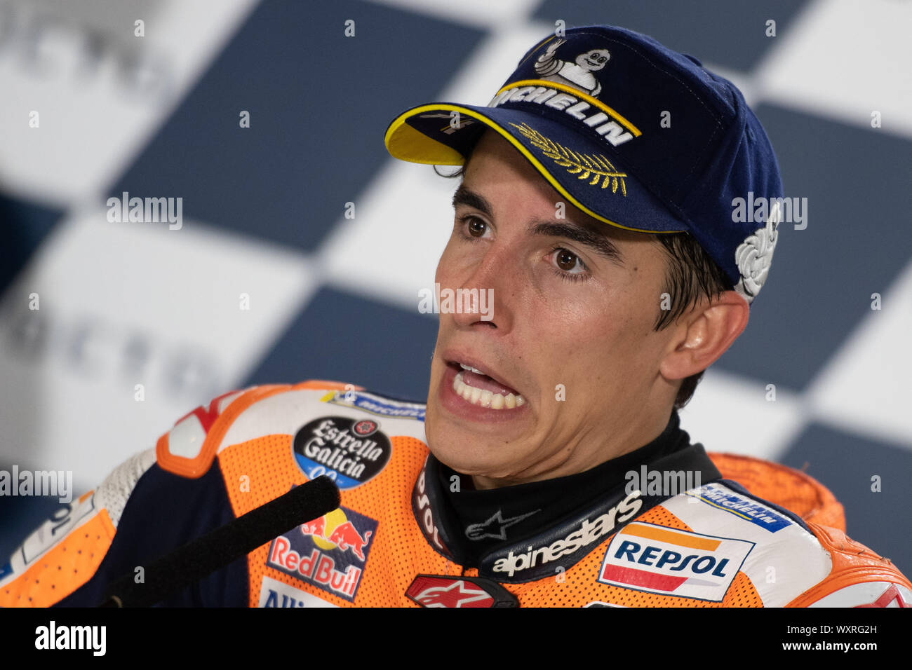 MARC MARQUEZ, SPANISH RIDER AND MOTOGP WORLD CHAMPION WITH NUMBER 93 ...